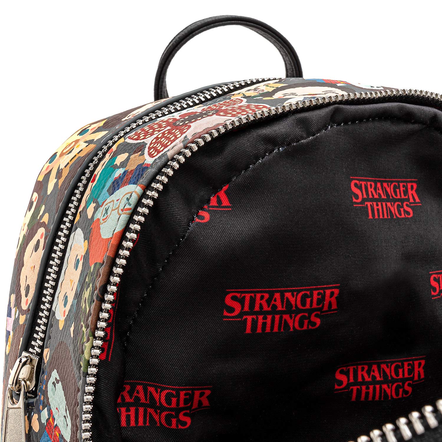 Loungefly Disney Snow White and the Six Dwarfs Floral Watercolor Allover Print Mini Backpack