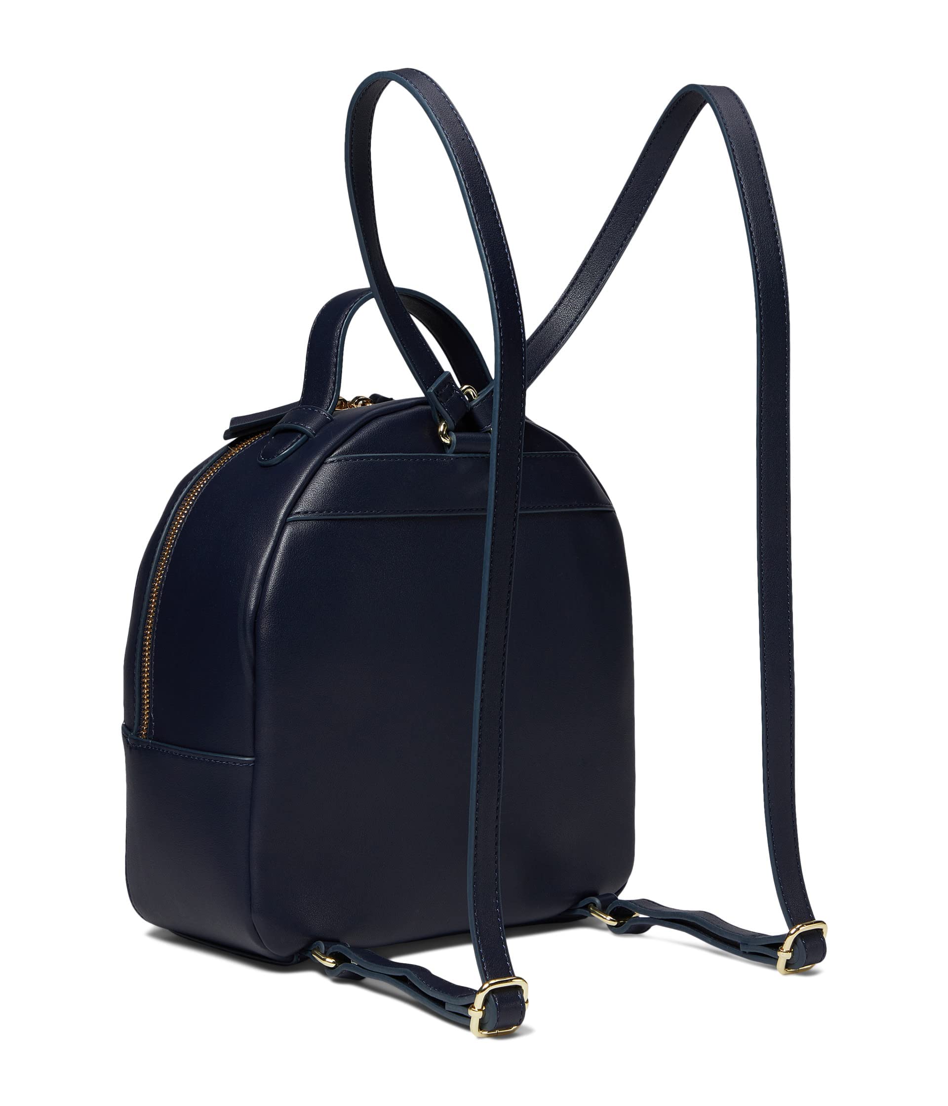 Tommy Hilfiger Lana Mini Dome Backpack Satin PVC Crest Tommy Navy One Size