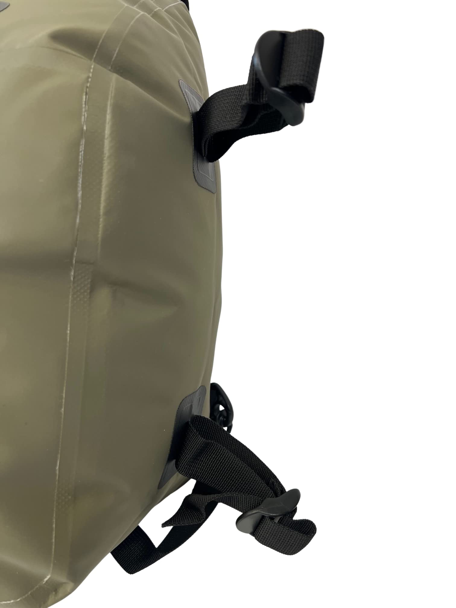 Sling Pack Fully Waterproof Dry Bag - Airtight, Scentproof, Submersible for Fly Fishing, Hiking, Hunting, Camping, Kayaking, Paddle Boarding & Daily Use, Green