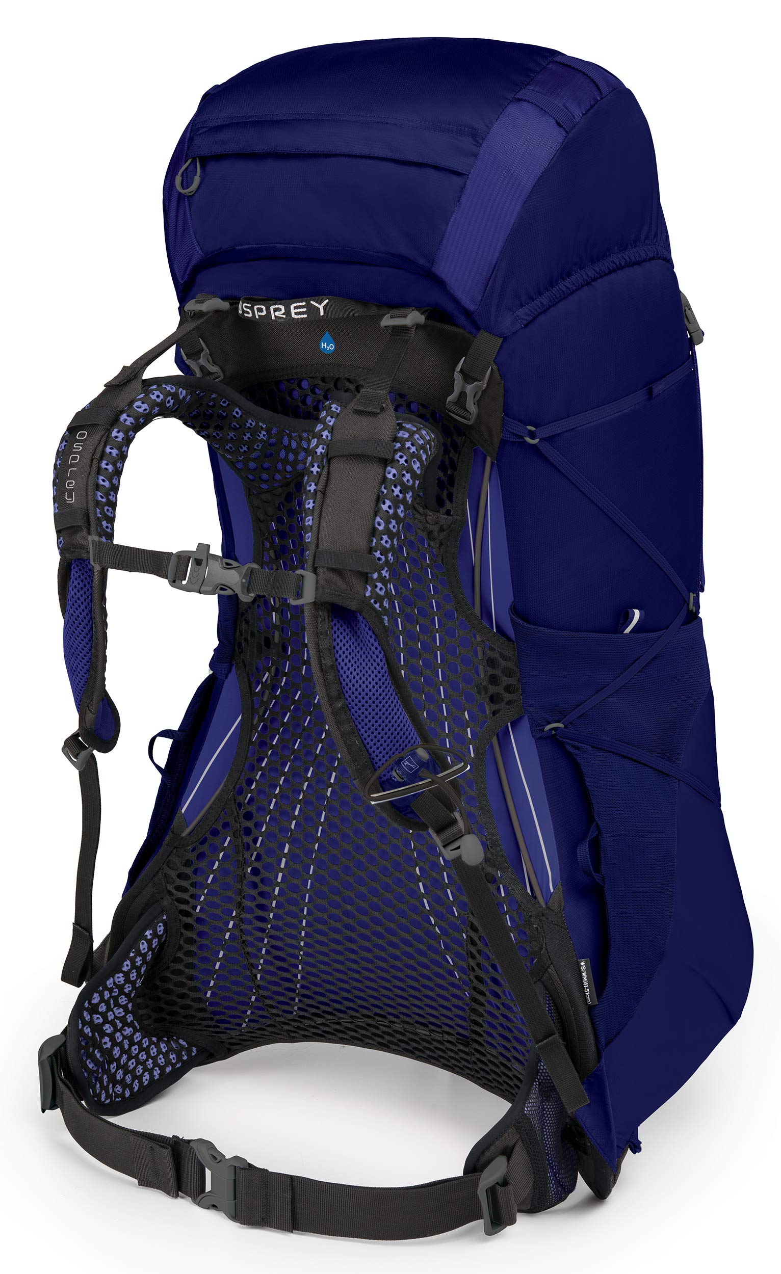 Osprey Eja 48 Women's Backpacking Backpack, Equinox Blue, X-Small