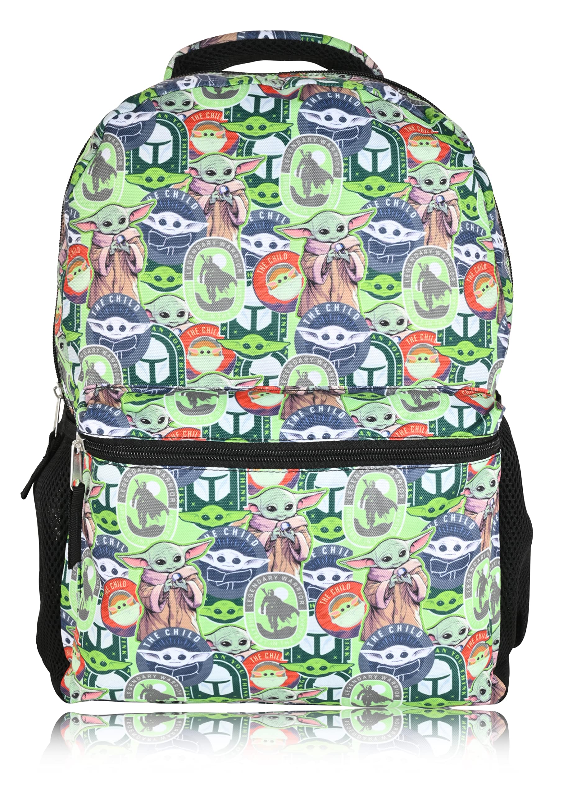 STAR WARS Baby Yoda Mandelorian Backpack | Officially Licenced Yoda Backpacks For School, Boys, Girls, or Adults