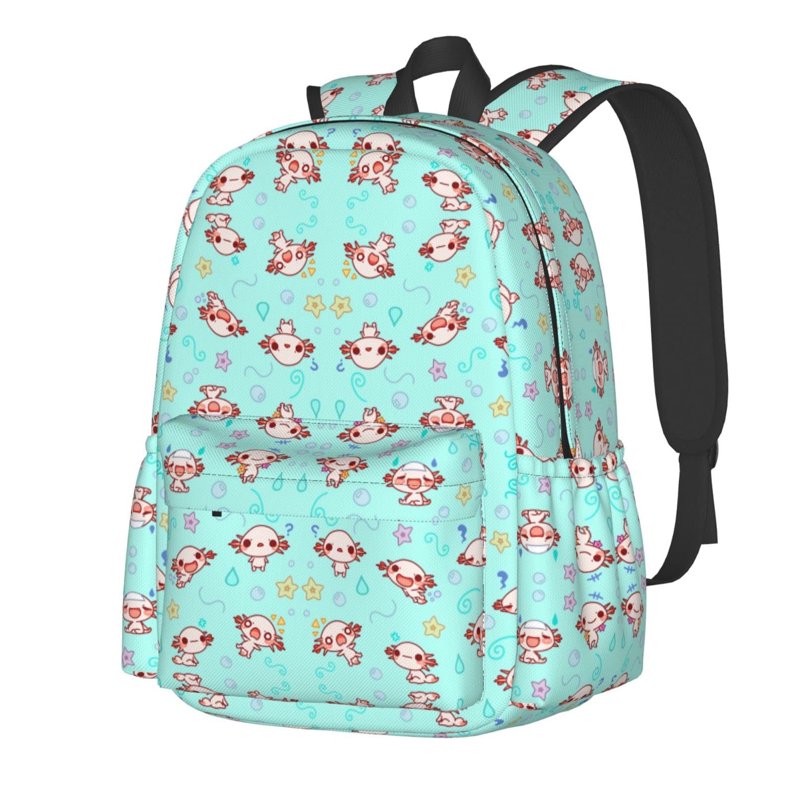 YISHOW 17 Inch Backpack With Adjustable Shoulder Straps Funny Avocado Lightweight Bookbag Casual Daypack For Travel Work