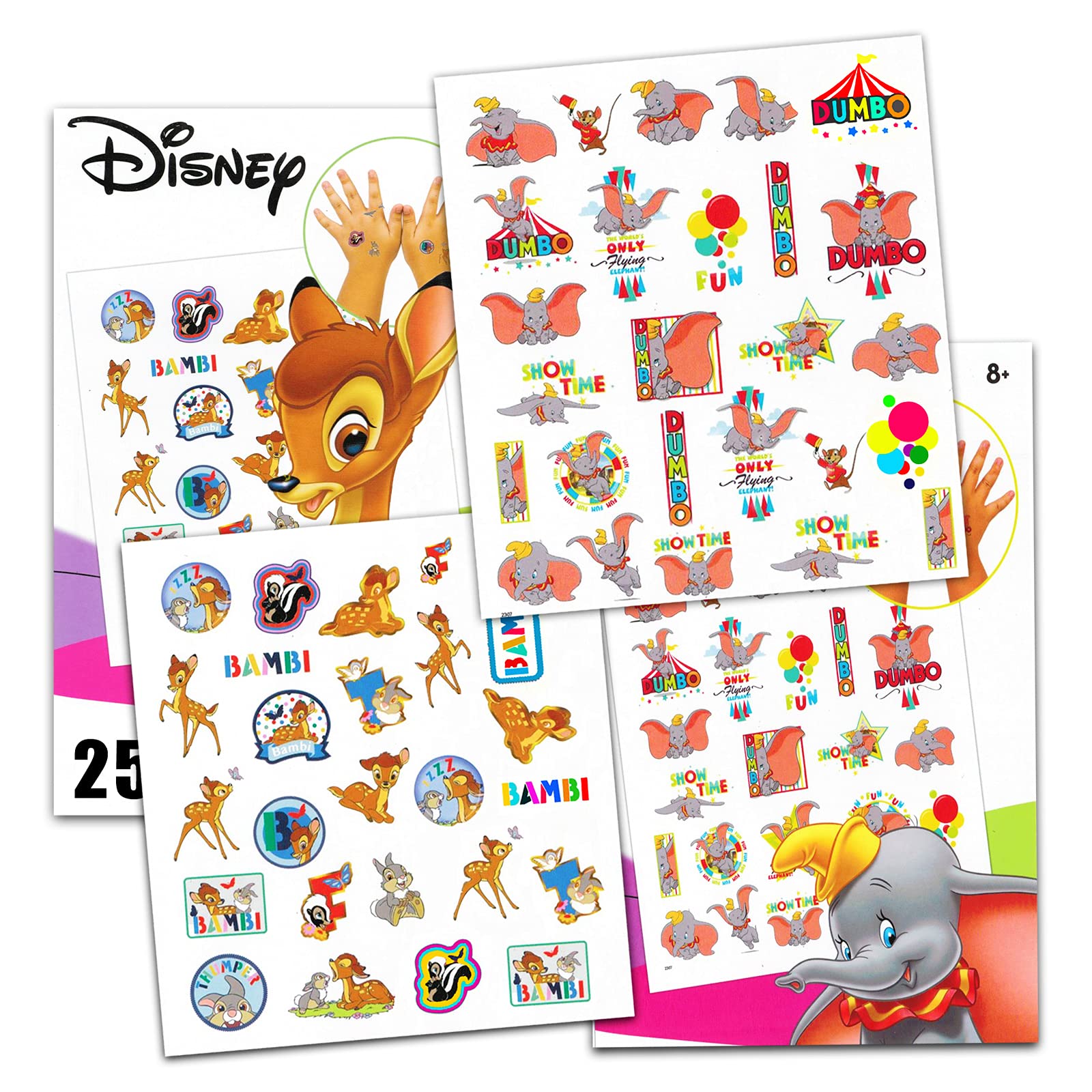 Fast Forward New York Disney Cats and Dogs Preschool Backpack for Kids, Toddlers 5 Pc School Supplies Bundle with 10 inch Mini Backpack, Stickers Featuring 101 Dalmatians, Aristocats, Lady the Tramp