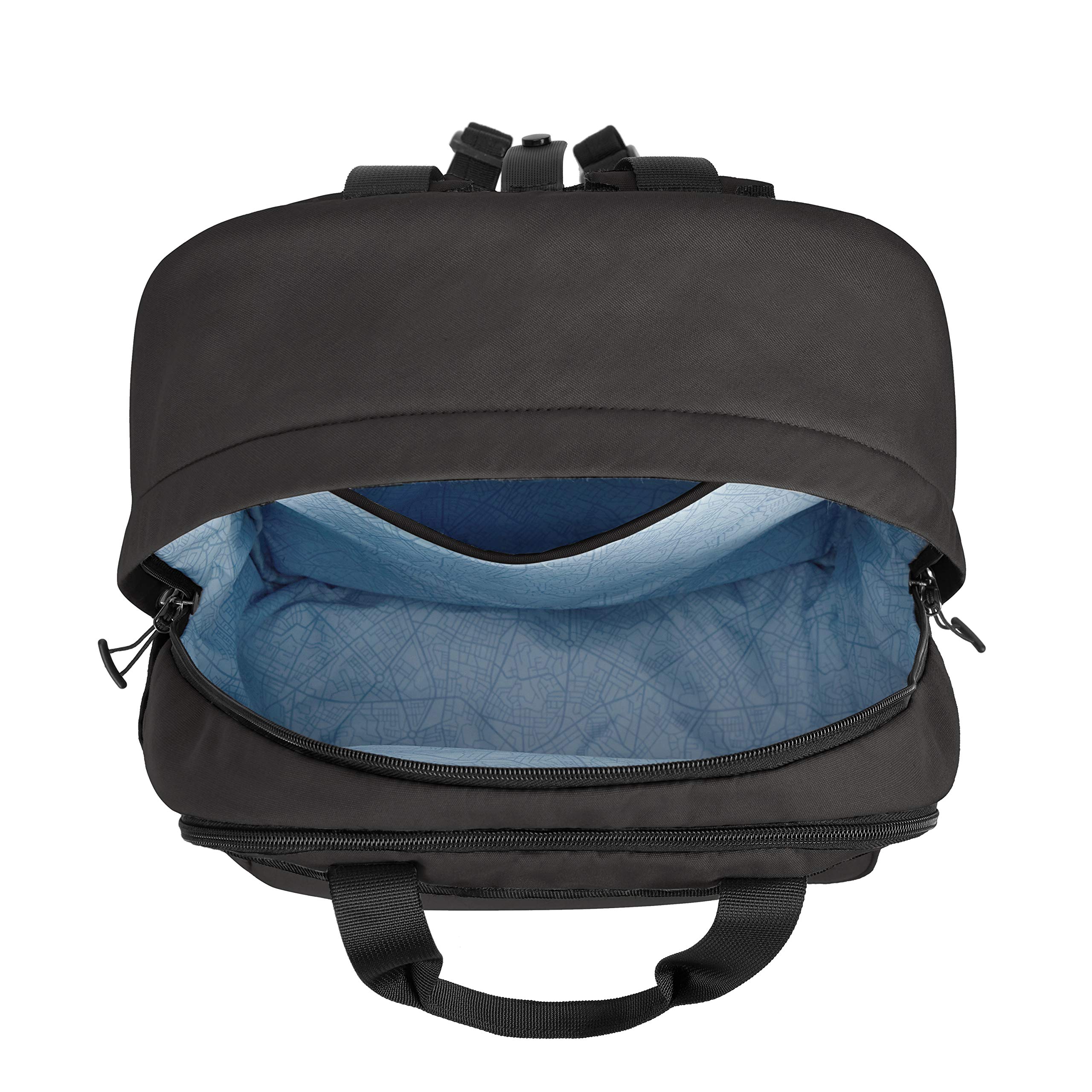 Travelon Origin-Sustainable-Anti-Theft-Large Backpack, Black, One Size