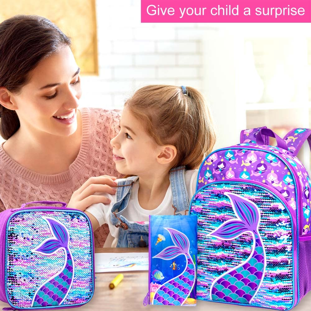 AGSDON 3PCS Dinosaur Backpack for Boys, 16" little Kids Preschool School Bookbag and Lunch Box