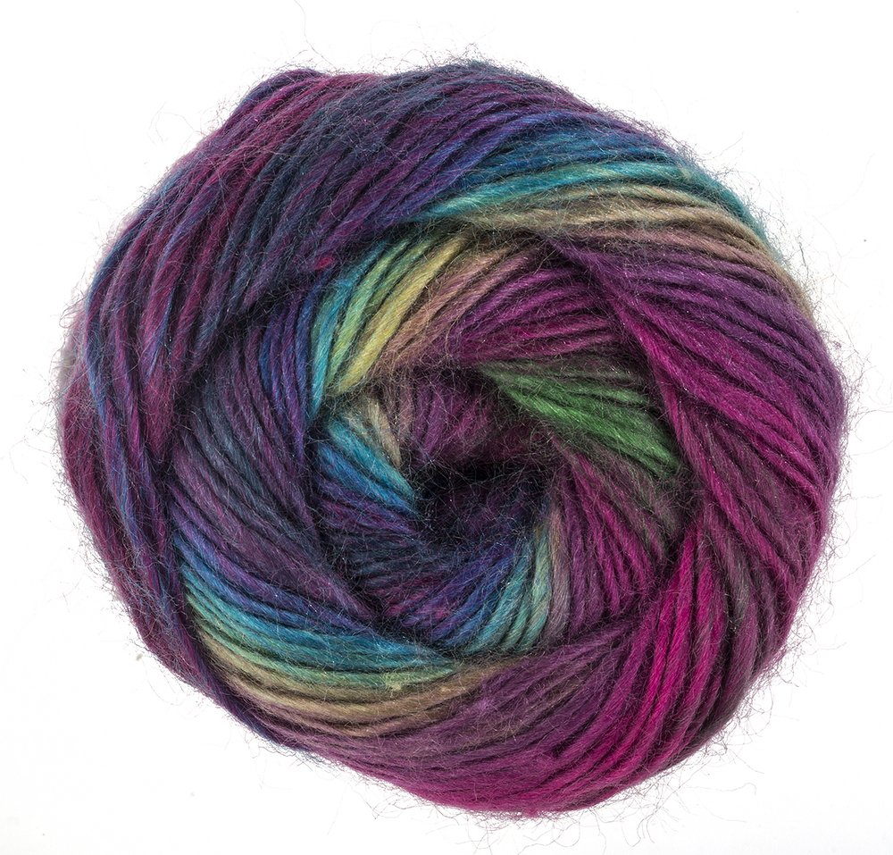 RED HEART Unforgettable Waves Yarn, Stained Glass