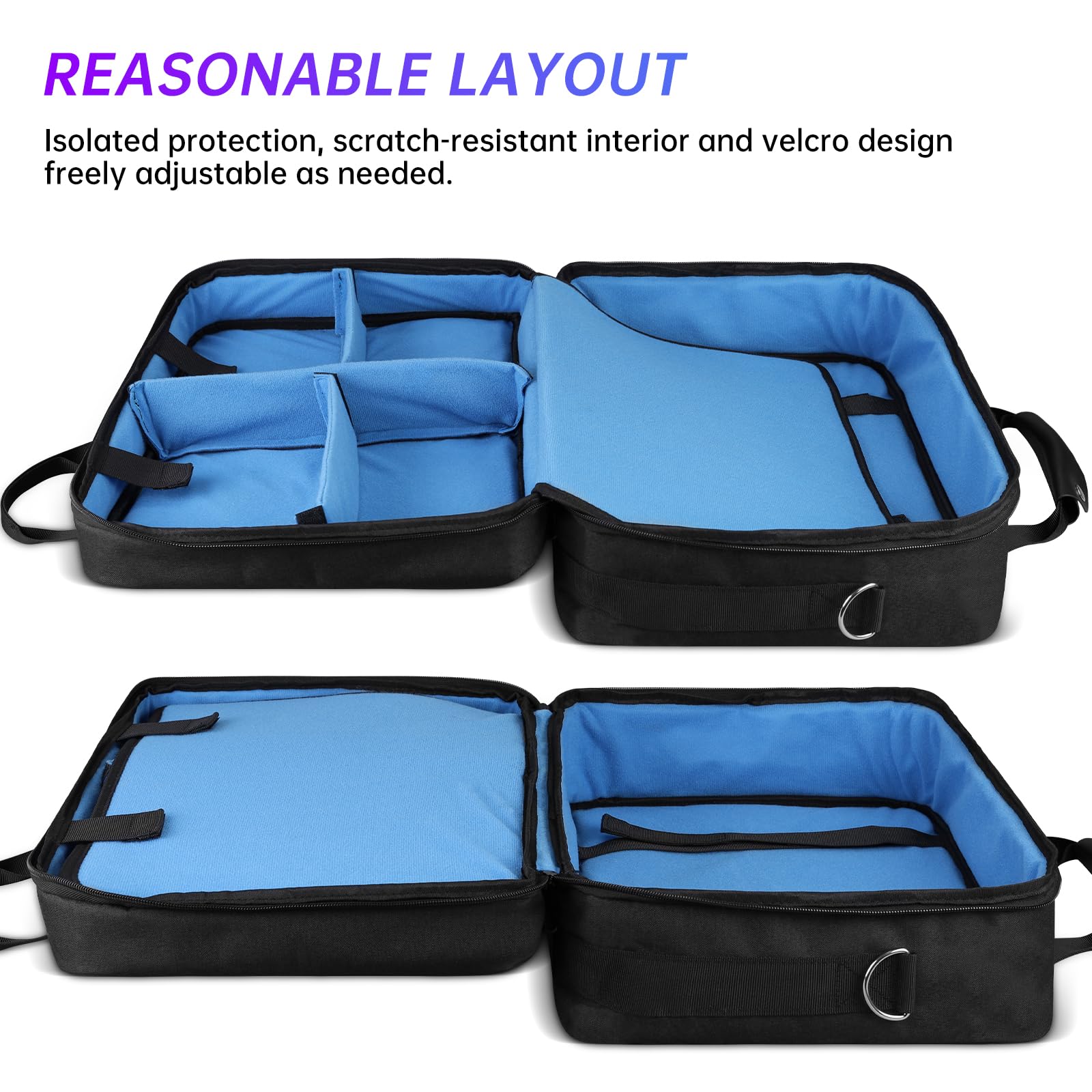 PS5 Carrying Case - TECTINTER Travel Case Playstation 5 Bag,Compatible with PS5/PS4/PS4 Pro/PS4 Slim Console,Large Holding PS5/PS4 Controllers,Game Cards,HDMI,Ideal Gift for Gamer