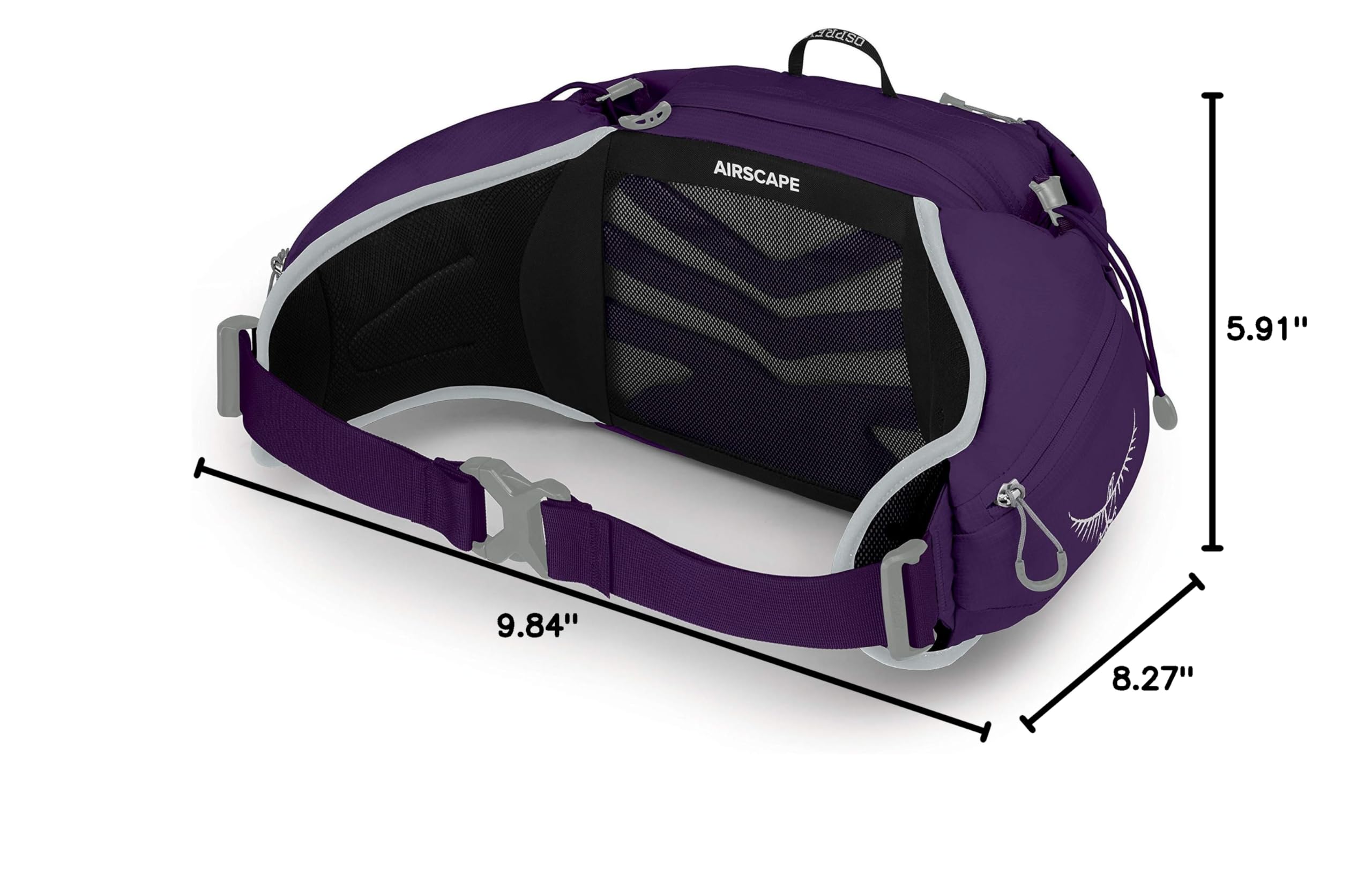 Osprey Tempest 6 Women's Lumbar Hiking Pack , Violac Purple