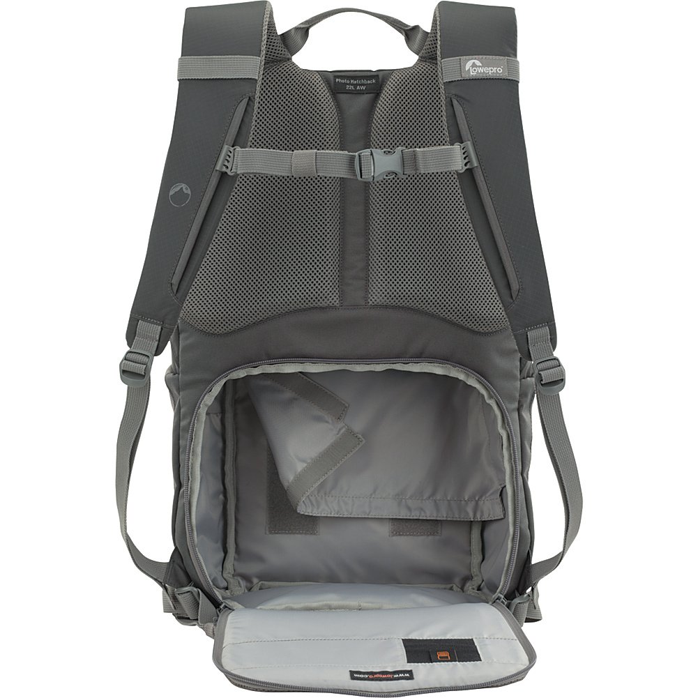 Lowepro Photo Hatchback 22L AW. Outdoor Day Camera Backpack for DSLR and Mirrorless Cameras