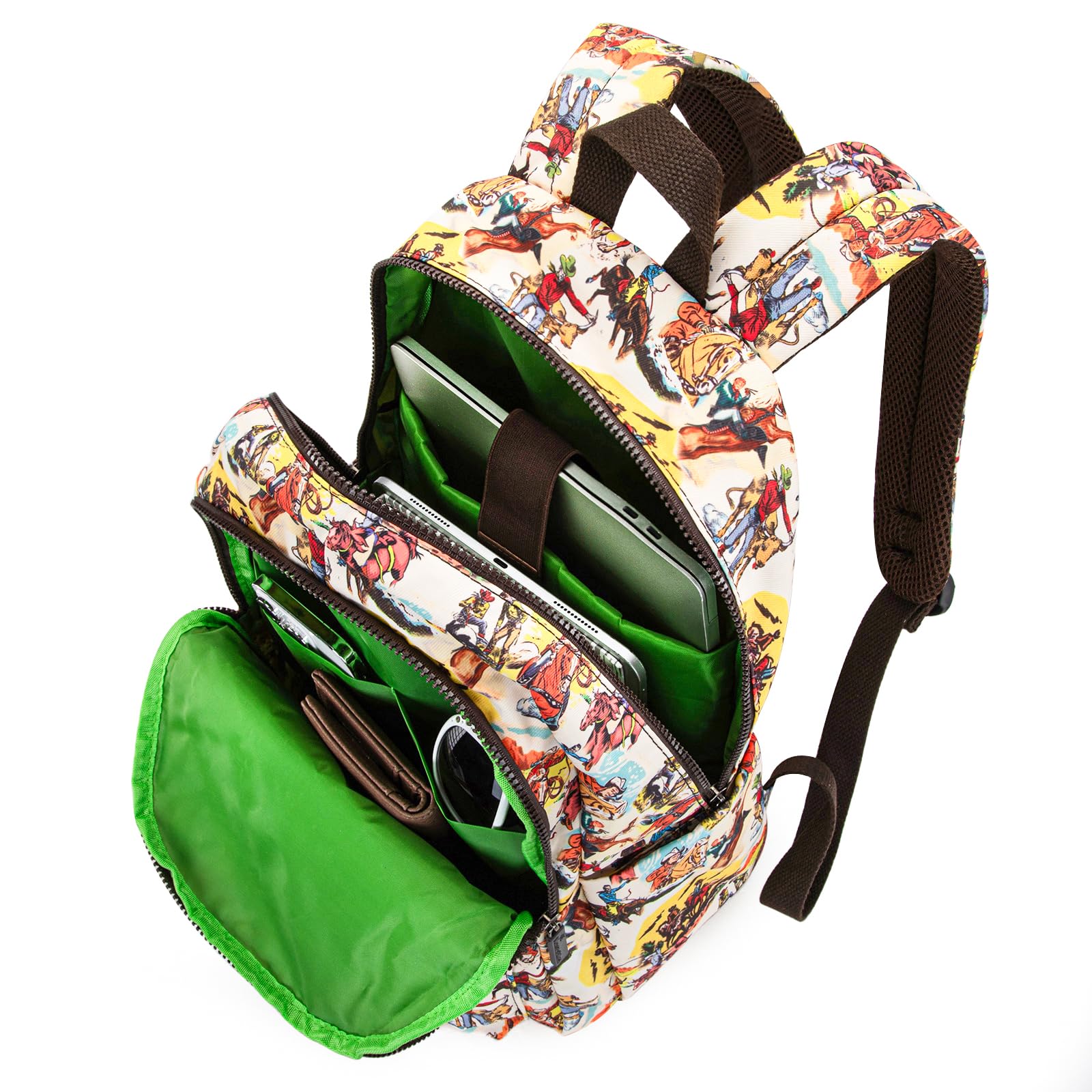 Montana West Travel Backpack for Women School Bookbag for College Student Western Rucksack with Laptop Compartment