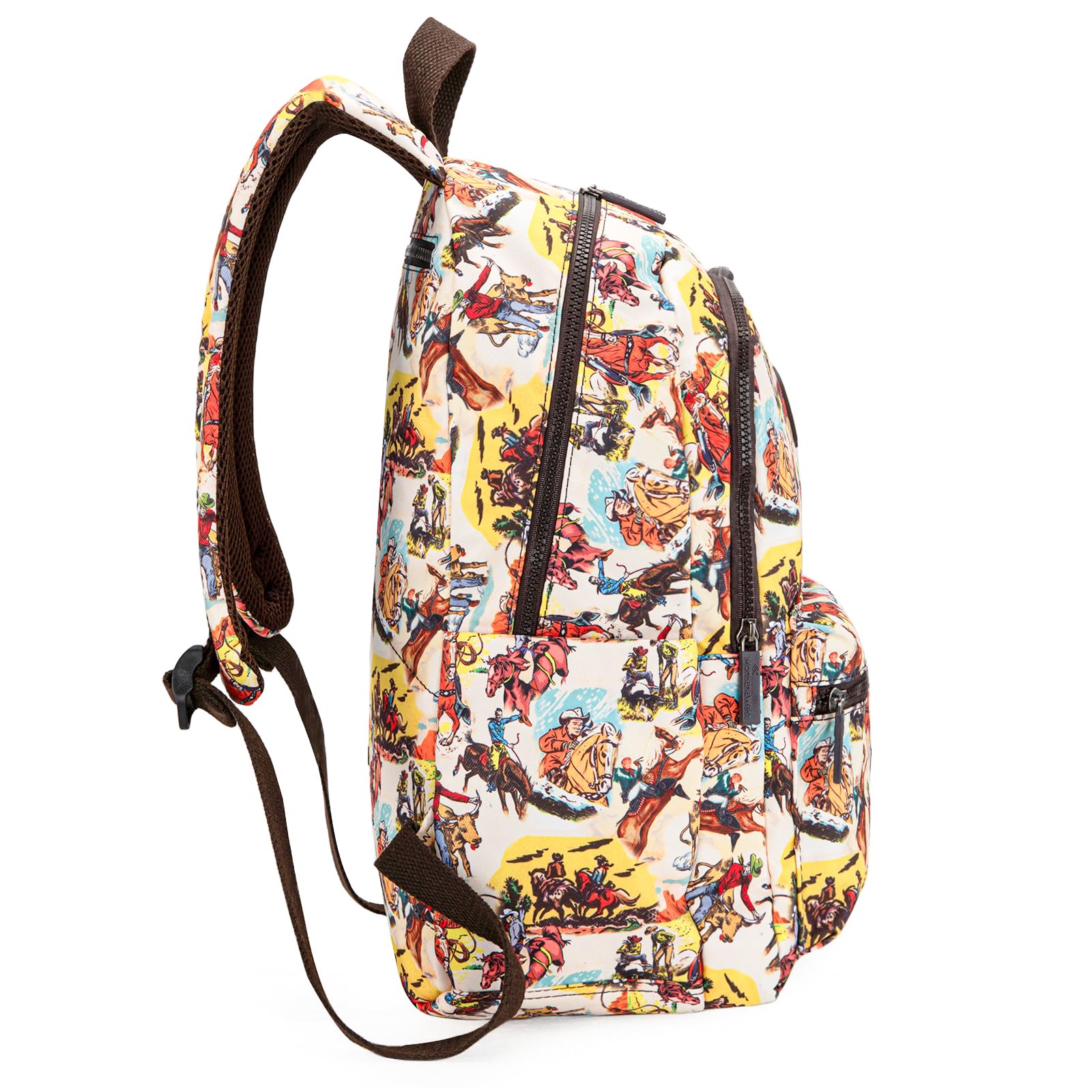 Montana West Travel Backpack for Women School Bookbag for College Student Western Rucksack with Laptop Compartment