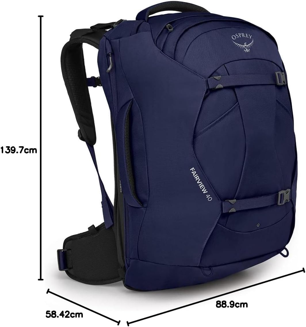 Osprey Fairview 40 Women's Travel Backpack, Winter Night Blue