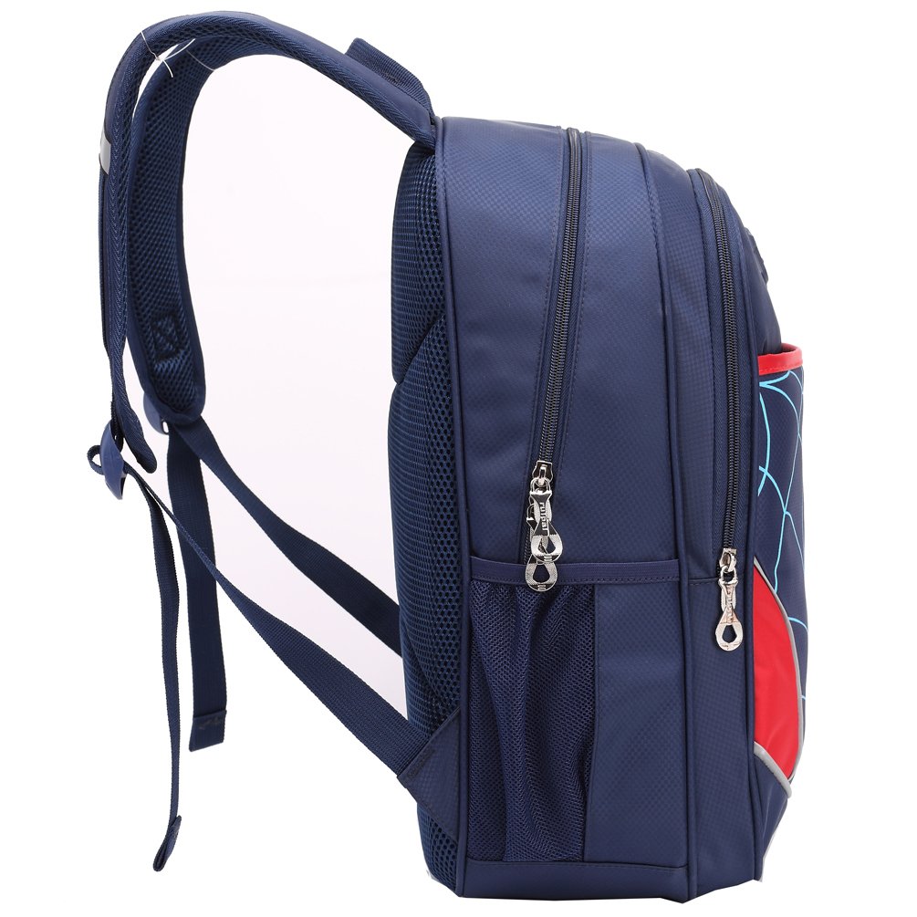 Kids Waterproof Backpack for Elementary or Middle School Boys and Girls (Royalblue with Reflector)