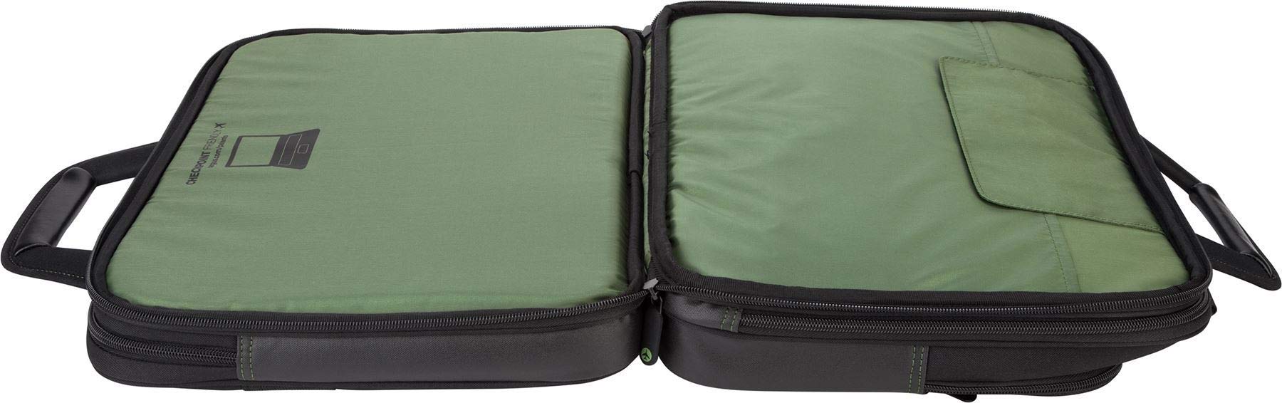Targus Spruce EcoSmart Checkpoint-Friendly Laptop Bag for 15.6-Inch Laptops, Black (TBT256)