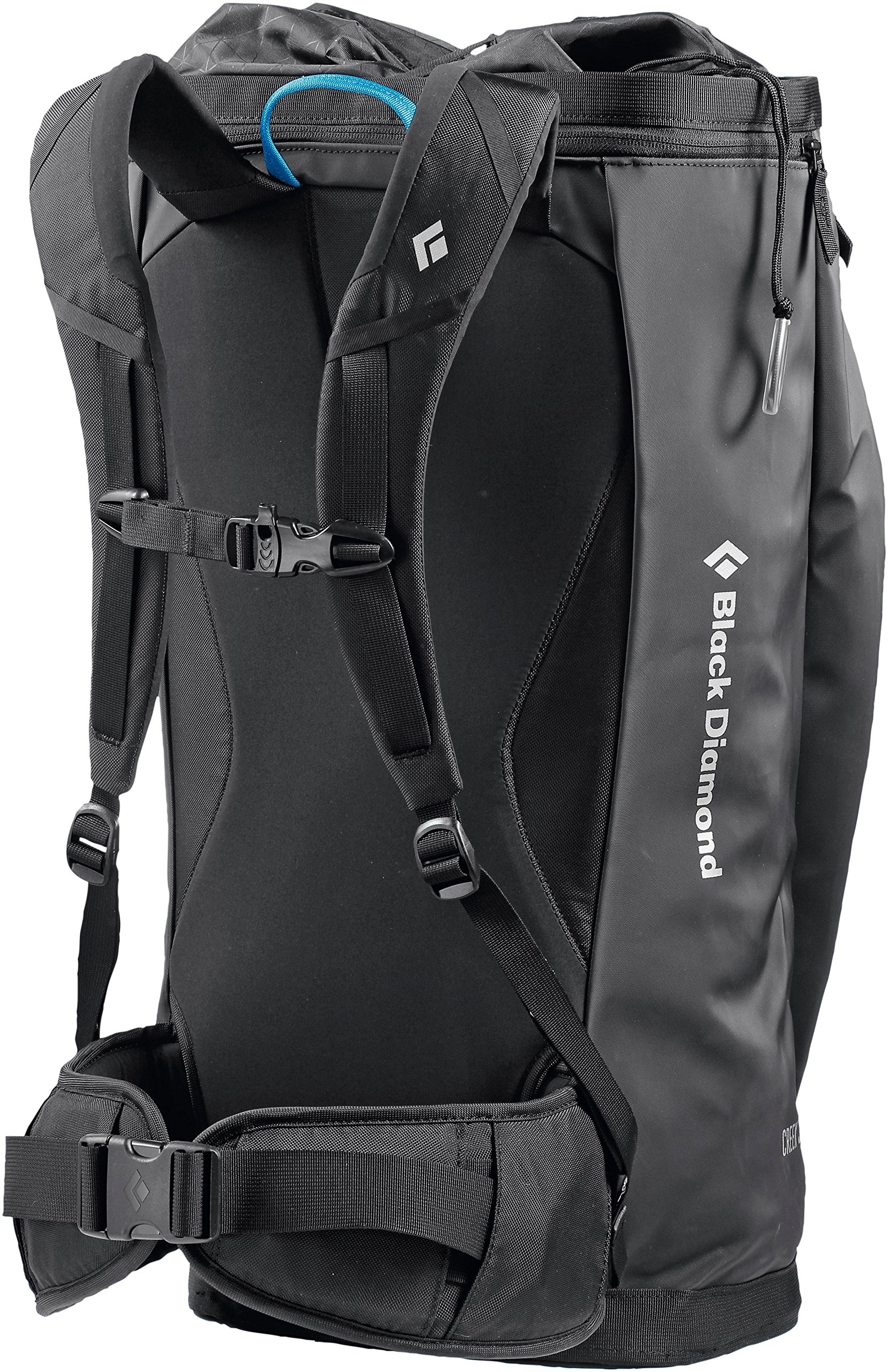 Black Diamond Unisex Creek 35 Liter Day Backpack/Gear-Pack with Padded Waistbelt, Black, Medium/Large