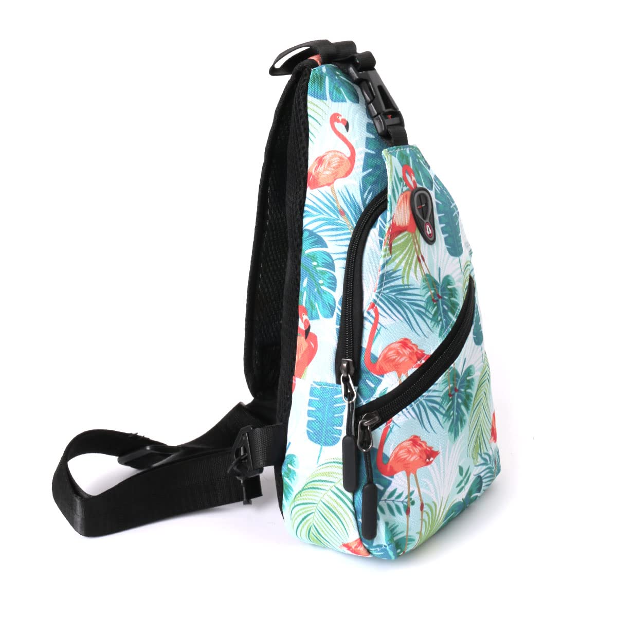 WESTEND Crossbody Sling Bag Backpack with Adjustable Strap for Men and Women, Khaki