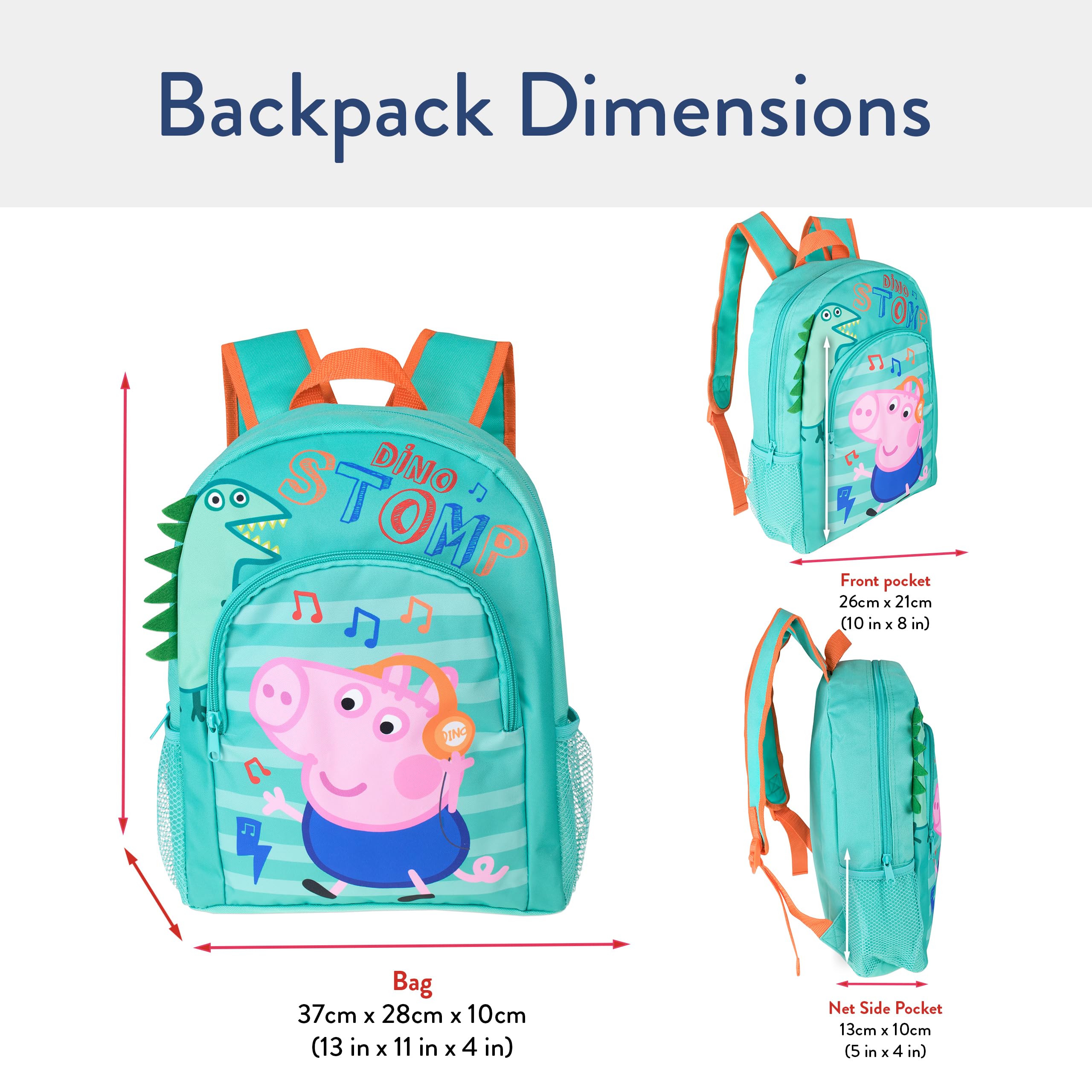 Peppa Pig Boys George Pig Backpack