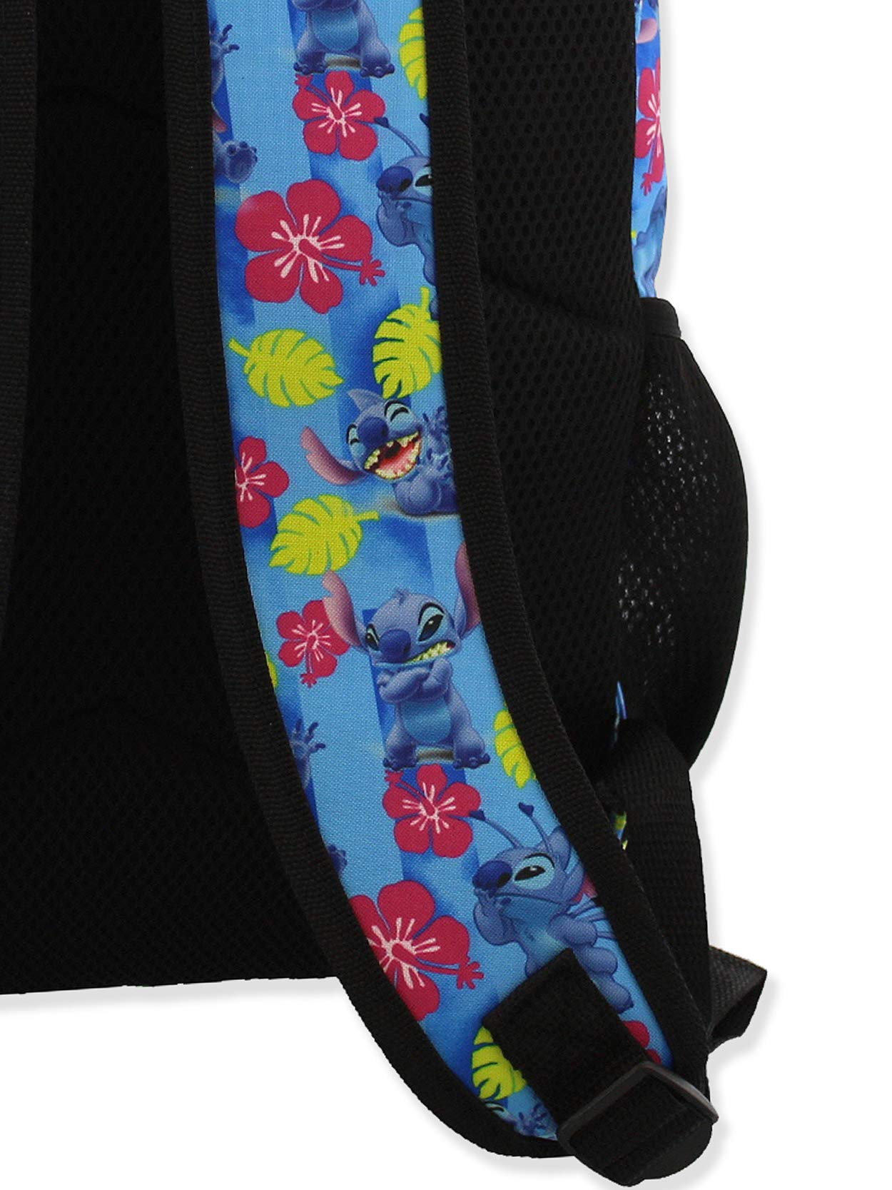 Lilo and Stitch Girl's Boy's Adult's 16 Inch School Backpack Bag (One Size, Blue)