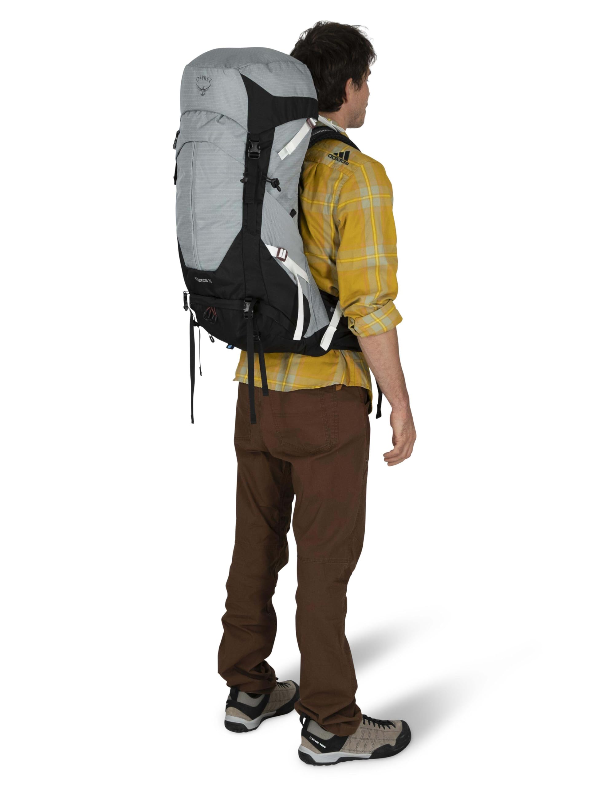 Osprey Stratos 36 Men's Hiking Backpack, Cetacean Blue