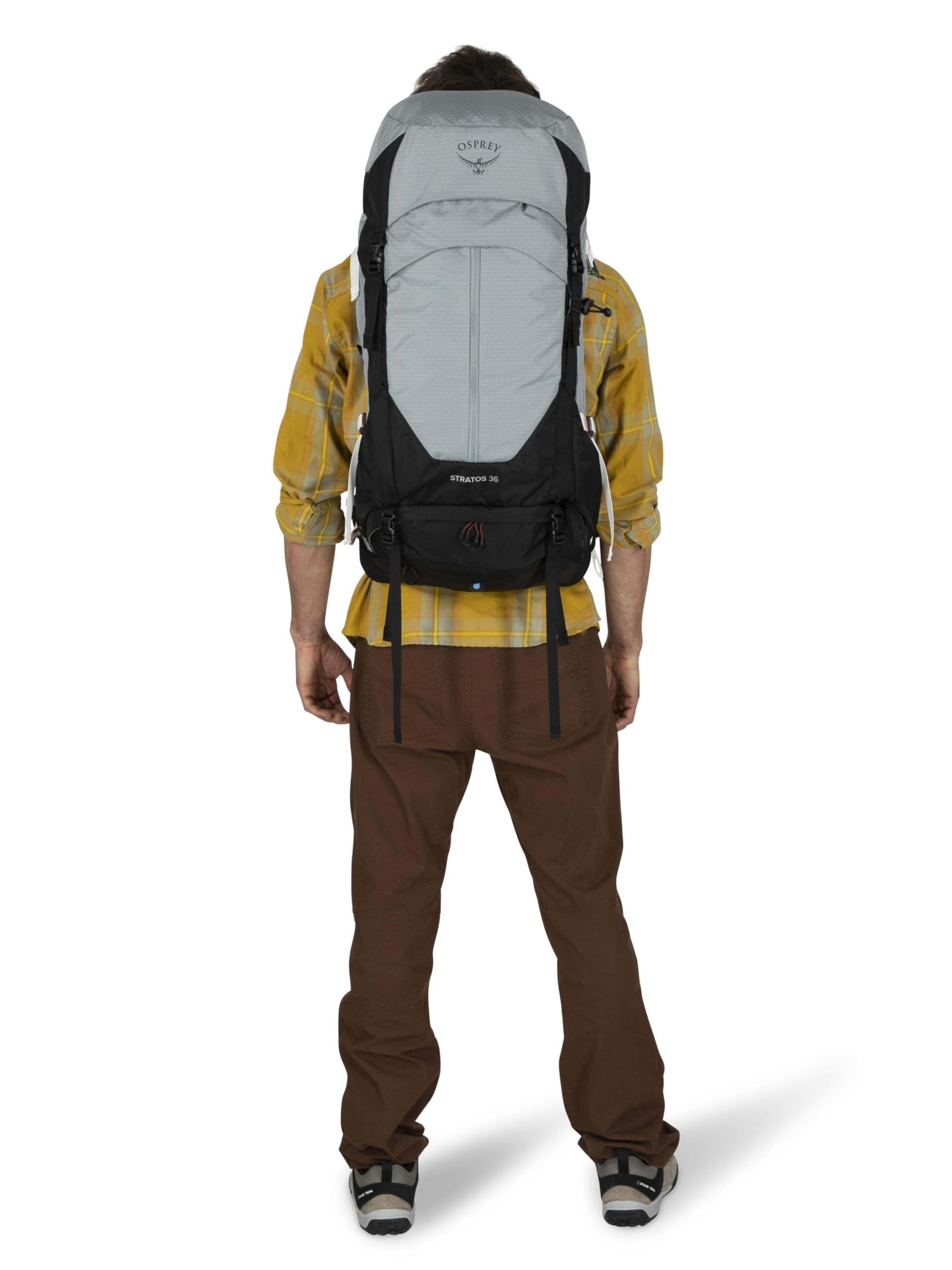 Osprey Stratos 36 Men's Hiking Backpack, Cetacean Blue