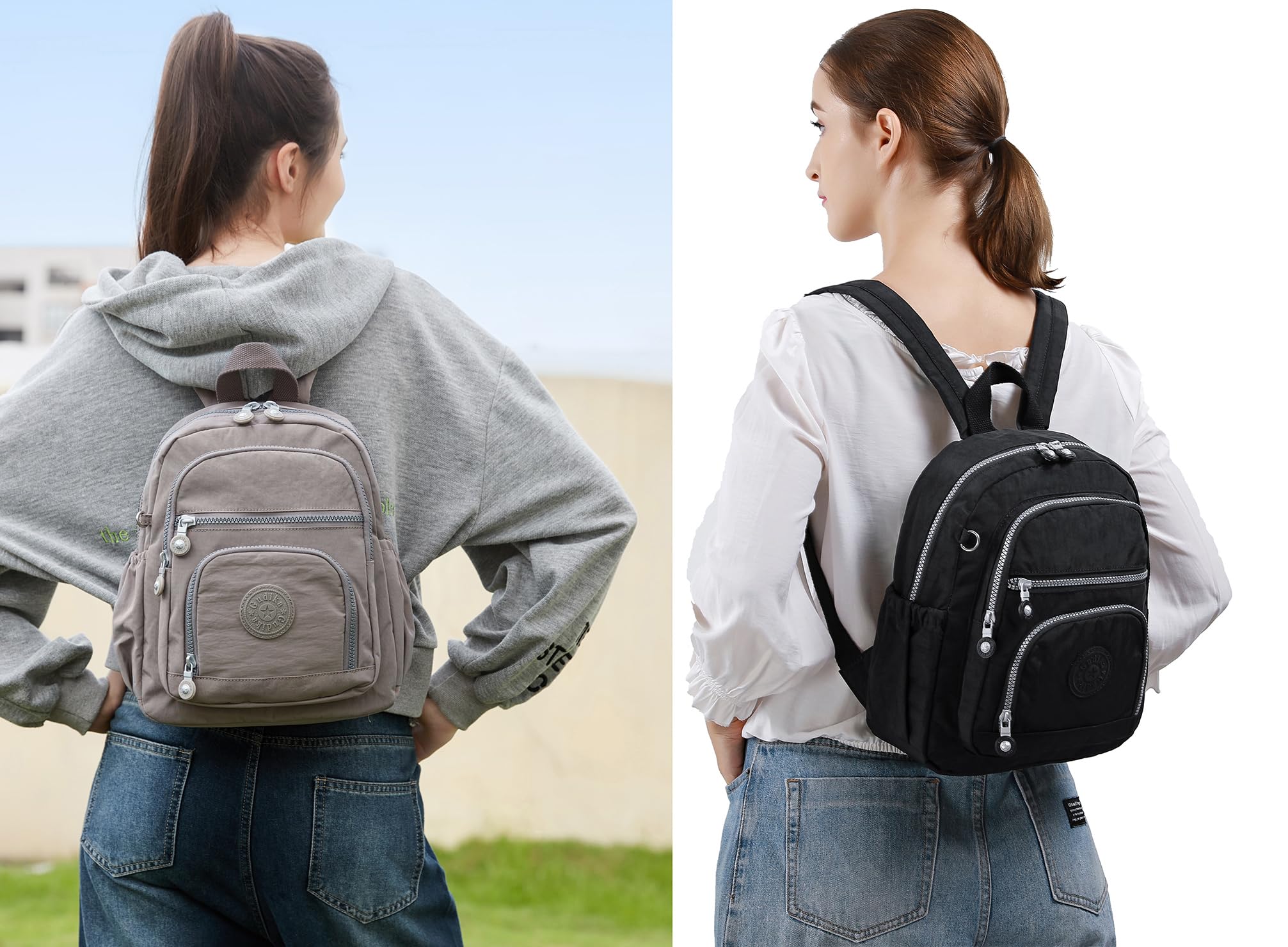 Mini Hiking Waterproof Laptop Backpack Purse for Women Girls and Men,Travel Backpack