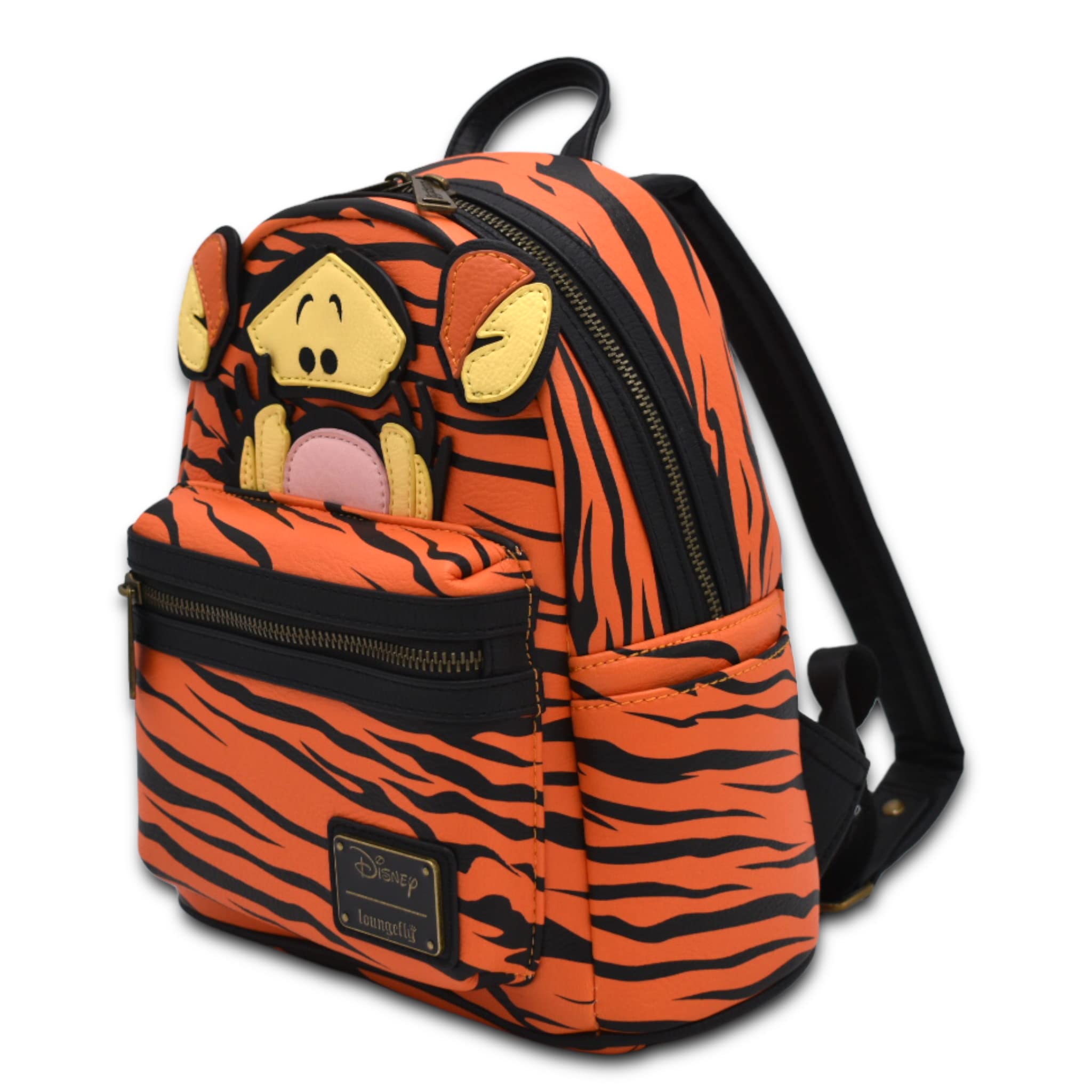 Loungefly Winnie the Pooh Tigger Faux Mohair Mini Backpack Standard