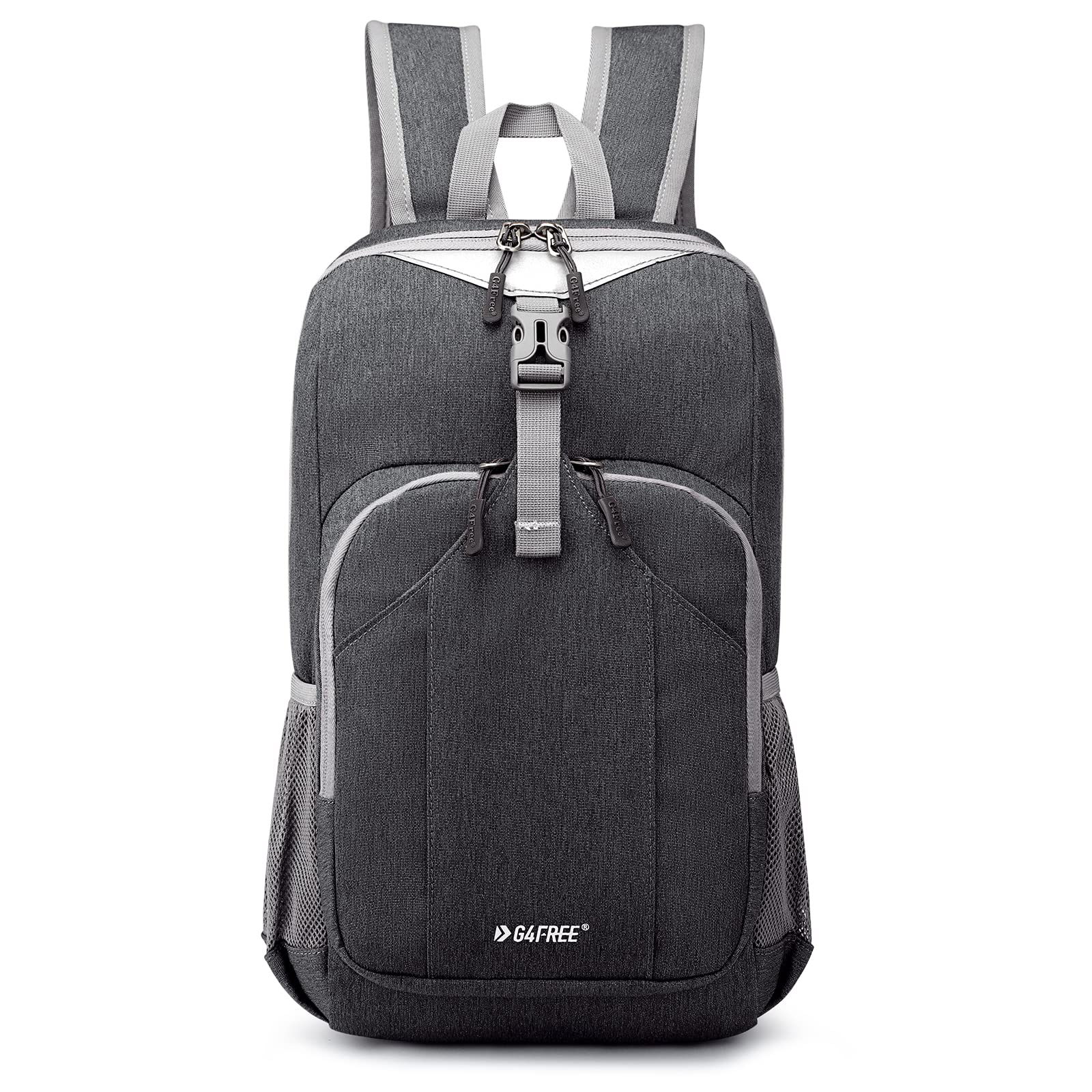 G4Free Mini 10L Hiking Daypack Small Hiking Backpack Cycling Compact Shoulder Backpack Outdoor for Men Women(Dark Gray)
