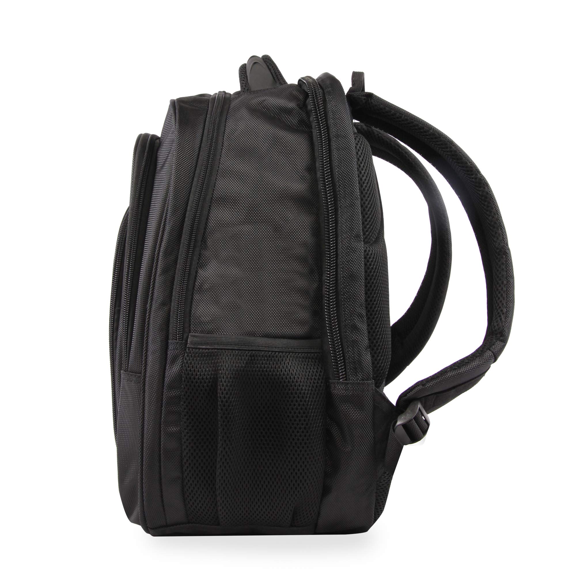 Perry Ellis M140 Business Laptop Backpack, Black, One Size