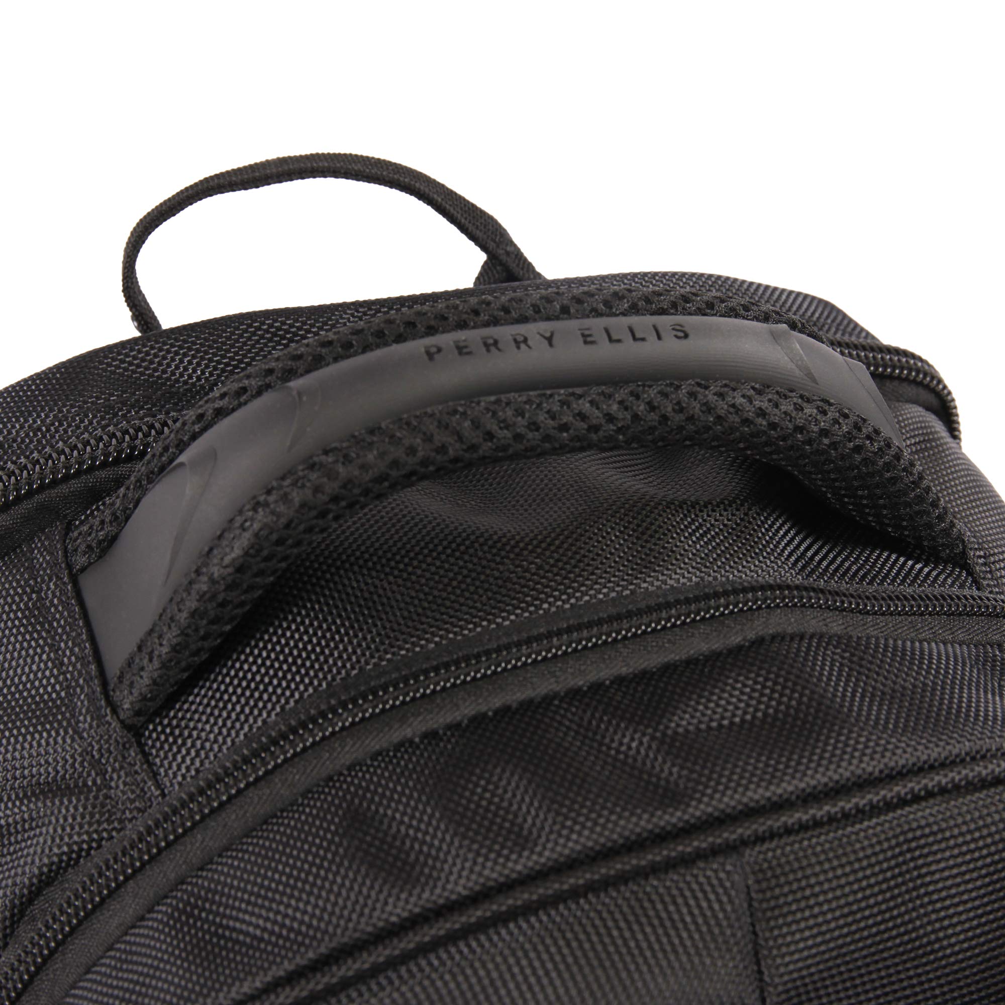 Perry Ellis M140 Business Laptop Backpack, Black, One Size