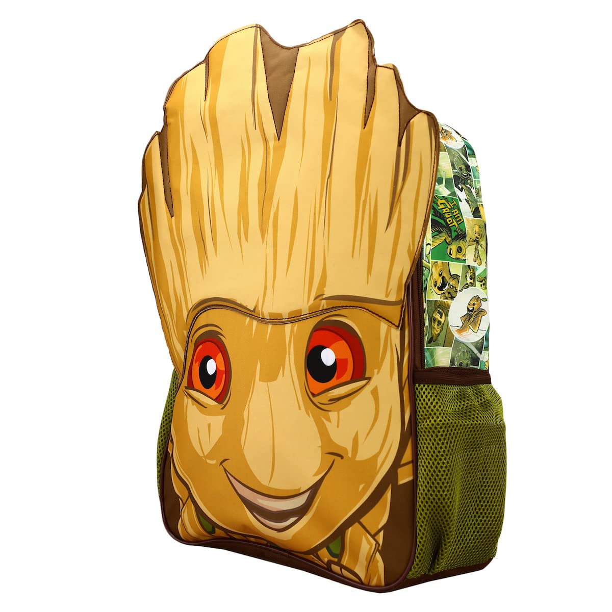 Guardians Of The Galaxy Groot Big Face 16β Youth Backpack