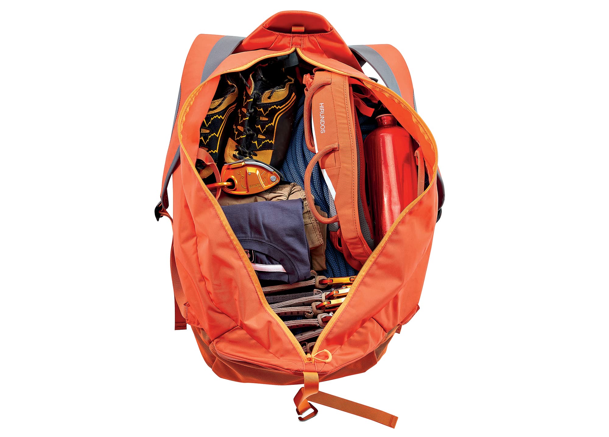 PETZL KLIFF Rope Bag - 36-Liter Rope Bag for Sport Climbing With Removable Tarp - Grey