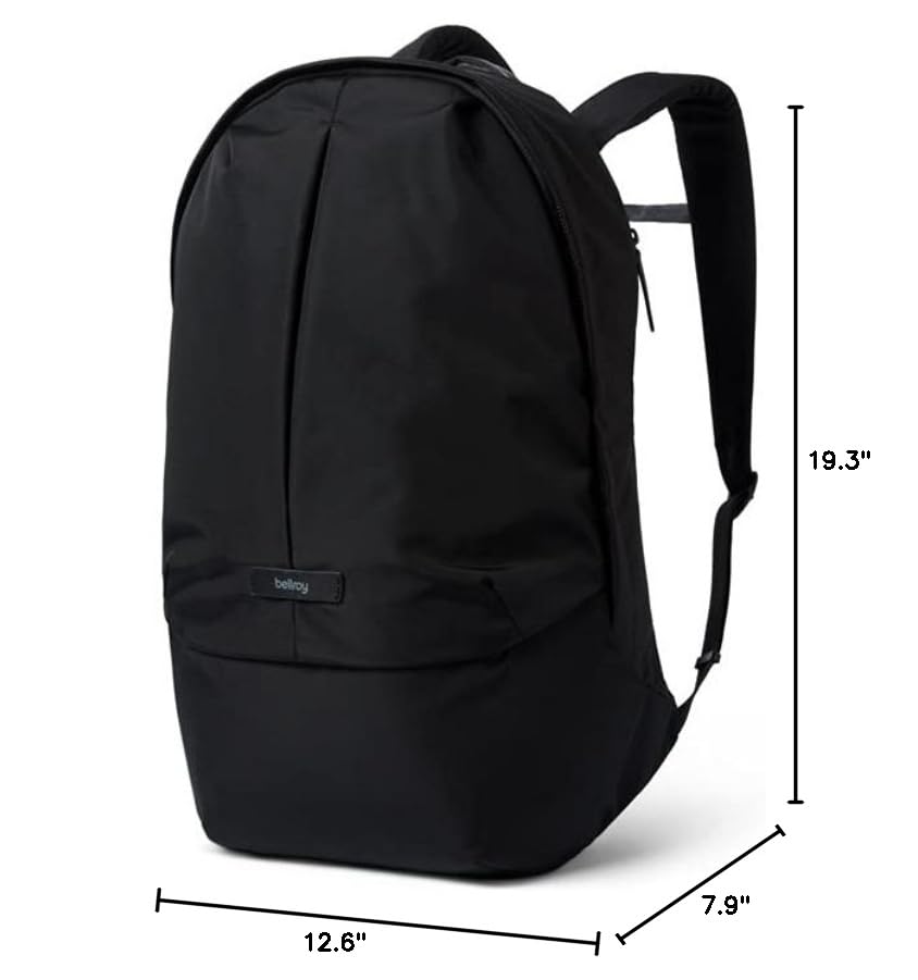 Bellroy Classic Backpack Plus β (Laptop Bag, Laptop Backpack, 24L) - Black