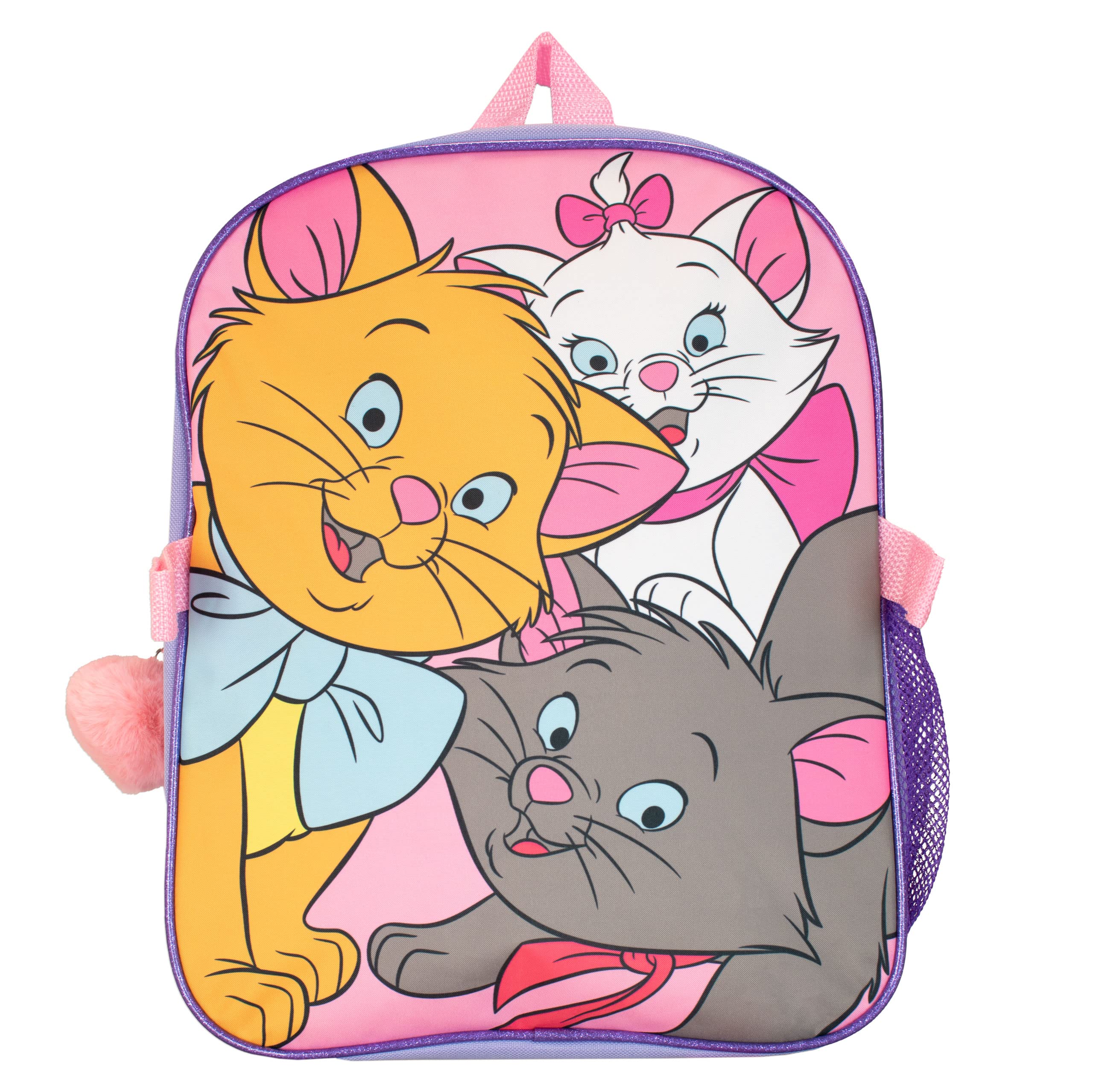 Disney Kids Backpack and Lunchbag Set Aristocats Pink