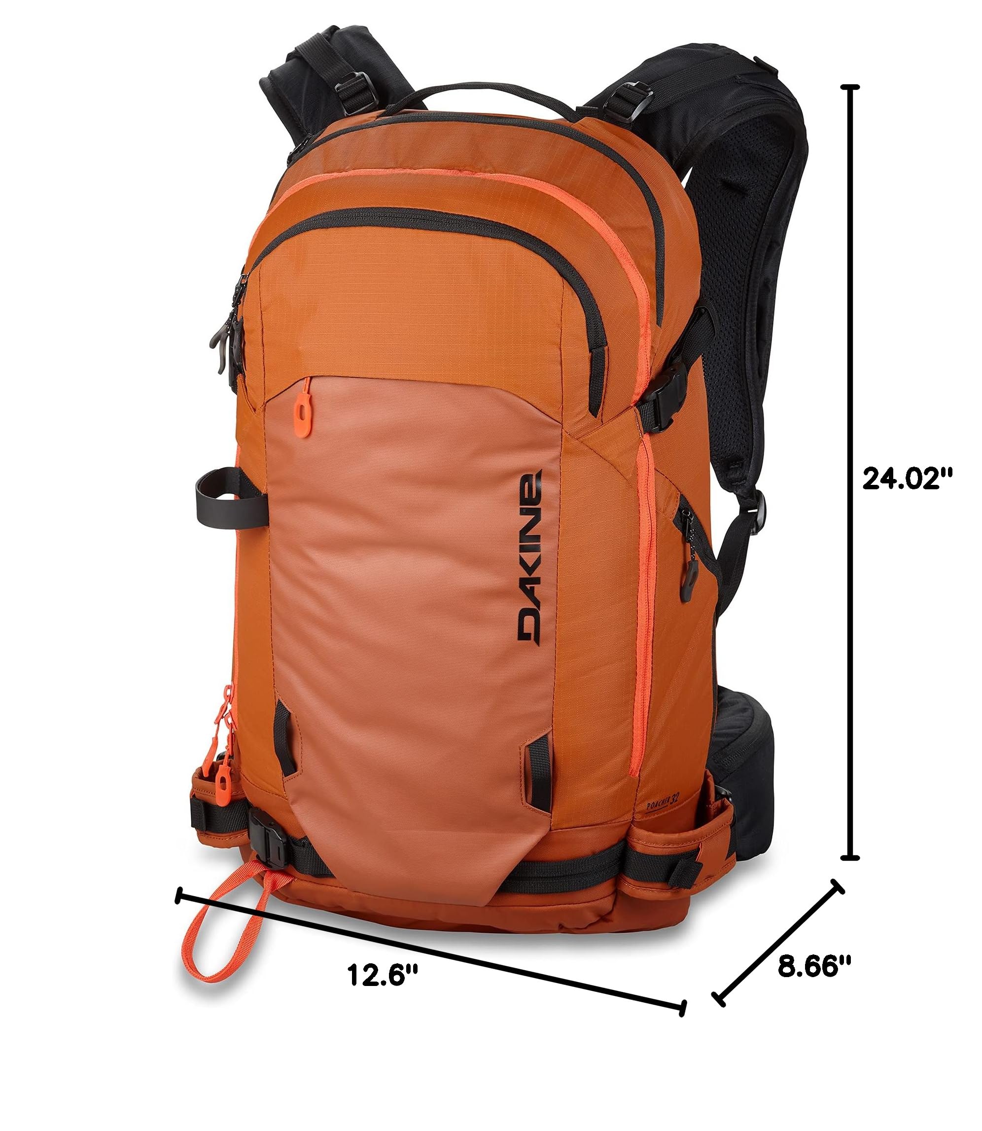 Dakine Poacher 32L Backpack - Men's, Red Earth - Snowboard & Ski Backpack