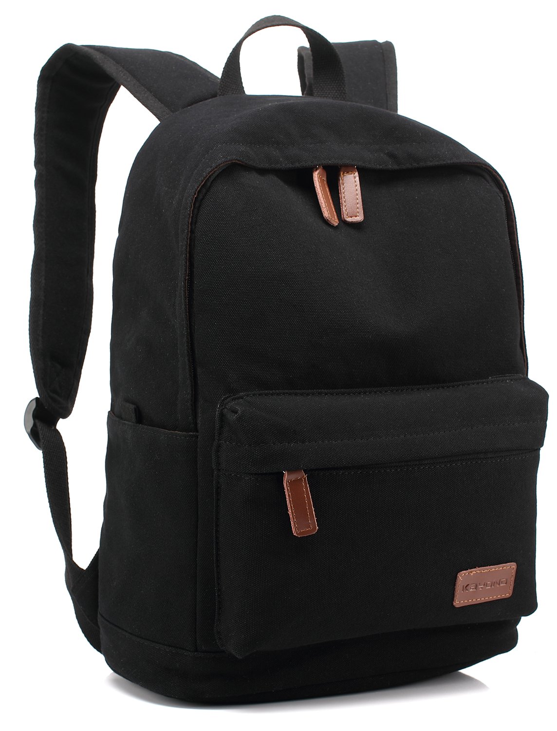KAYOND Casual Style Lightweight canvas Laptop Bag/ Durable Travel backpacks /Rucksack for Men&Women/Fashion Backpack Fits 15 inch Notebook (Brown)