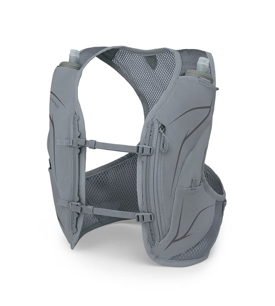 Osprey Dyna LT Women's Running Hydration Vest with Hydraulics Soft Flasks, Slate Grey, Medium