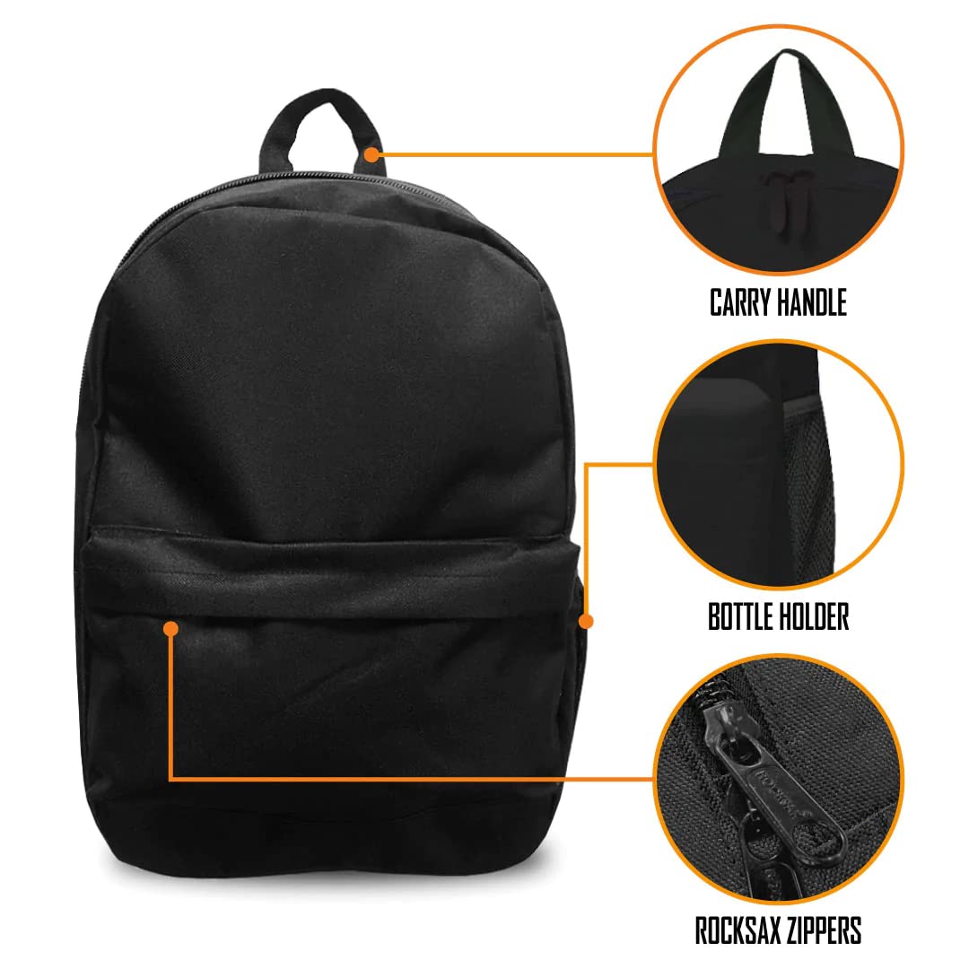 Metallica Backpack, Black, Height 45cm, Width 30cm, Depth 15cm