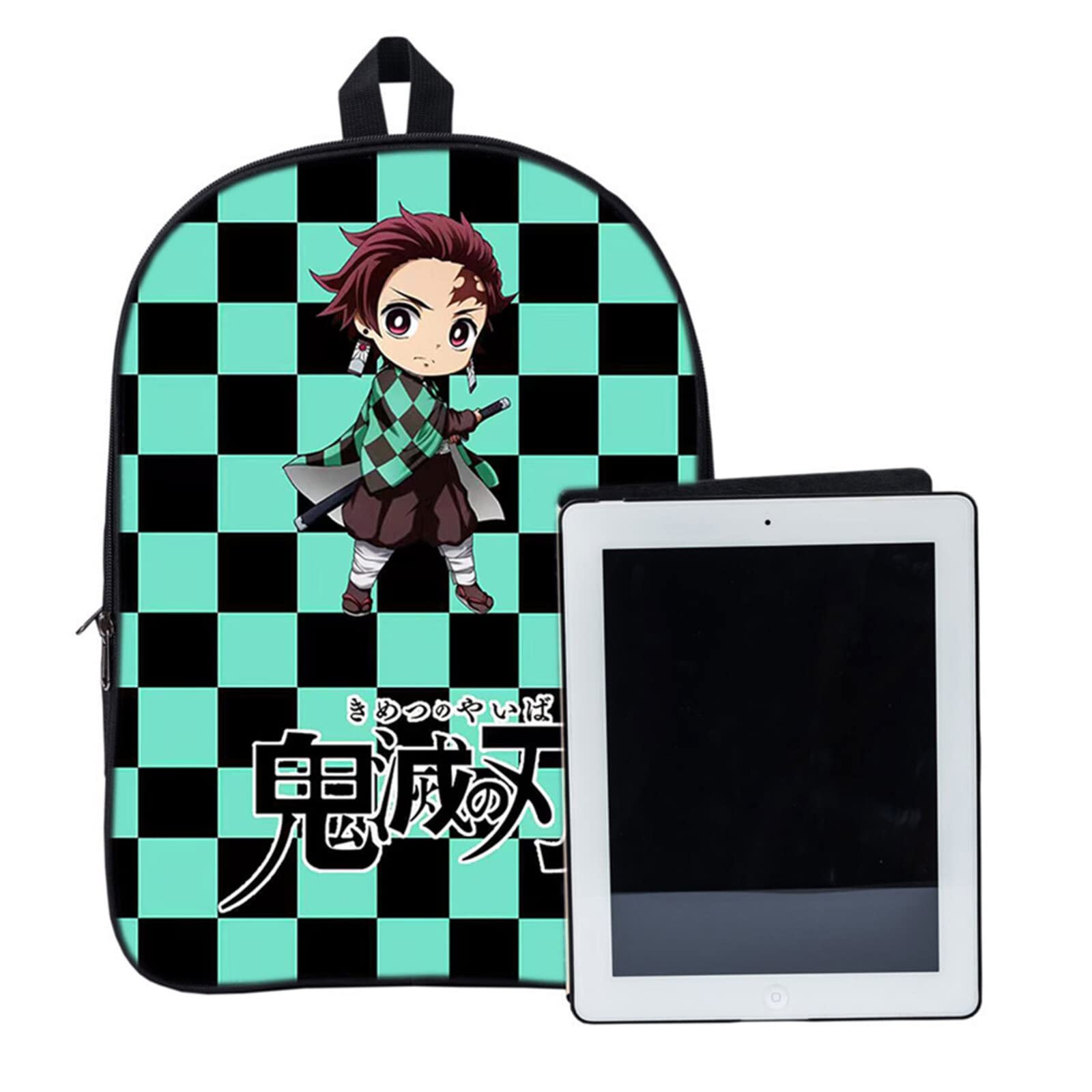 Anime Backpack, Casual Backpack for Boys and Girls, 3D Printed Laptop Backpack 2-One Size