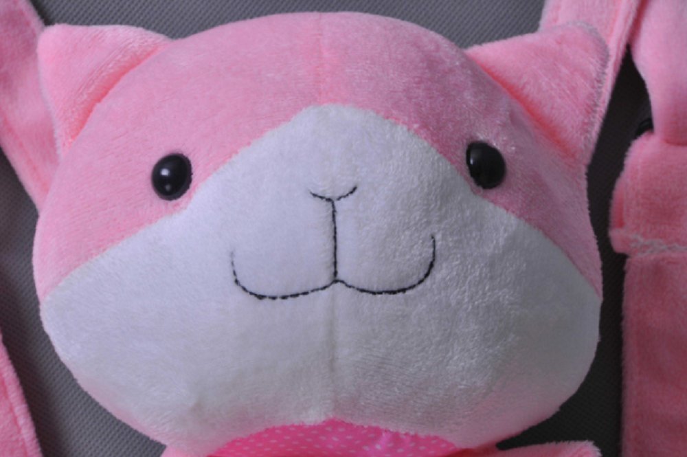 GK-O Chiaki Nanami Cosplay Anime Plush Cat Backpack Anime figures Pink Chiaki Backpack