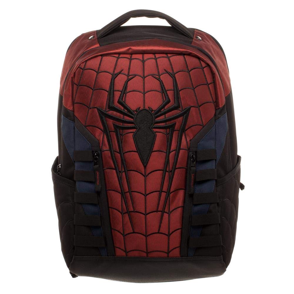 Amazing Spiderman Uniform Suit Comic Book Superhero Backpack Laptop Bag Bookbag
