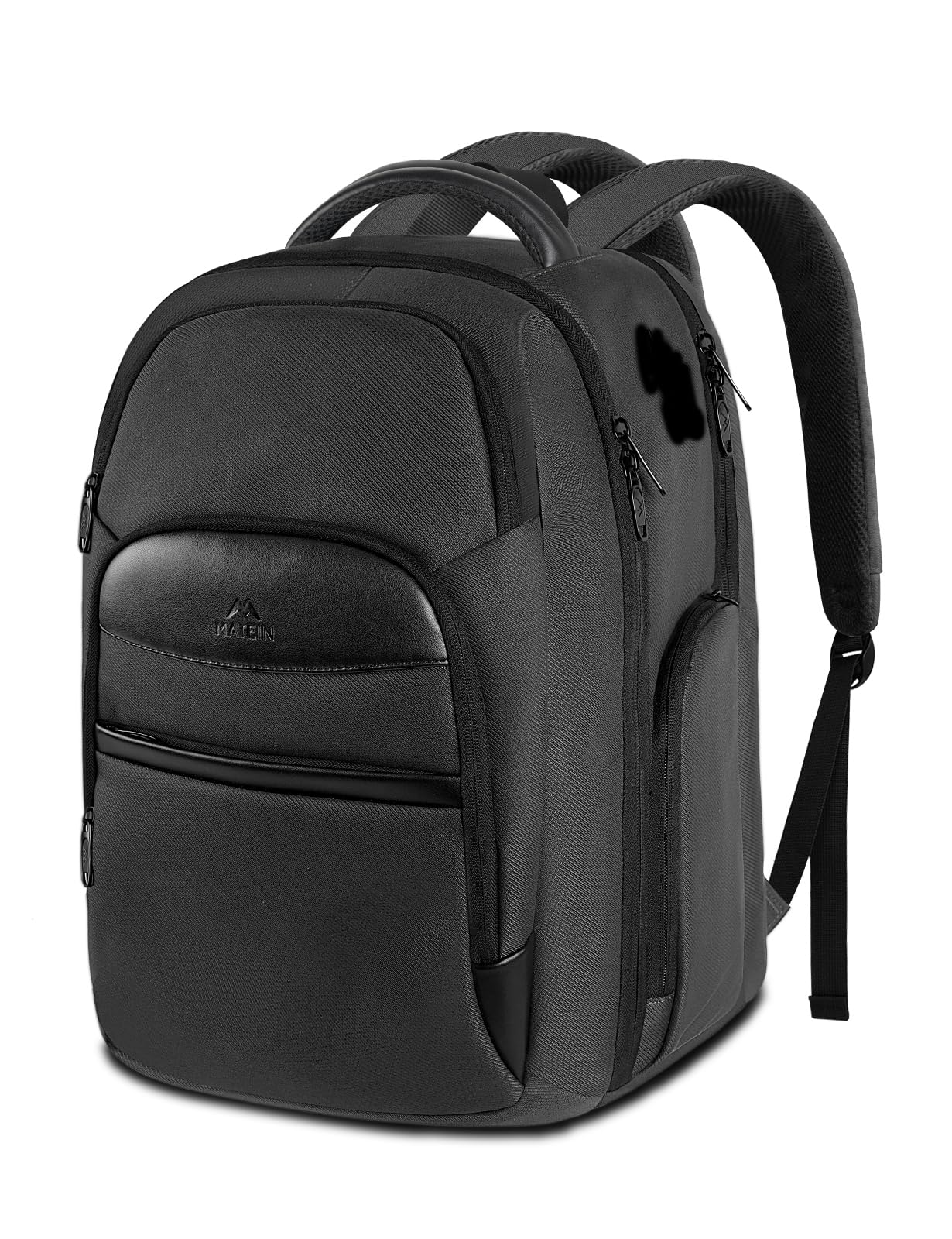 17 inch Laptop Backpack, Large 50L Business Travel Backpack with 2 Insulated Side Pockets & USB Charger, Durable Anti Theft Luggage Backpack Water Resistant Overnight Weekender Bag Gift for Men Women