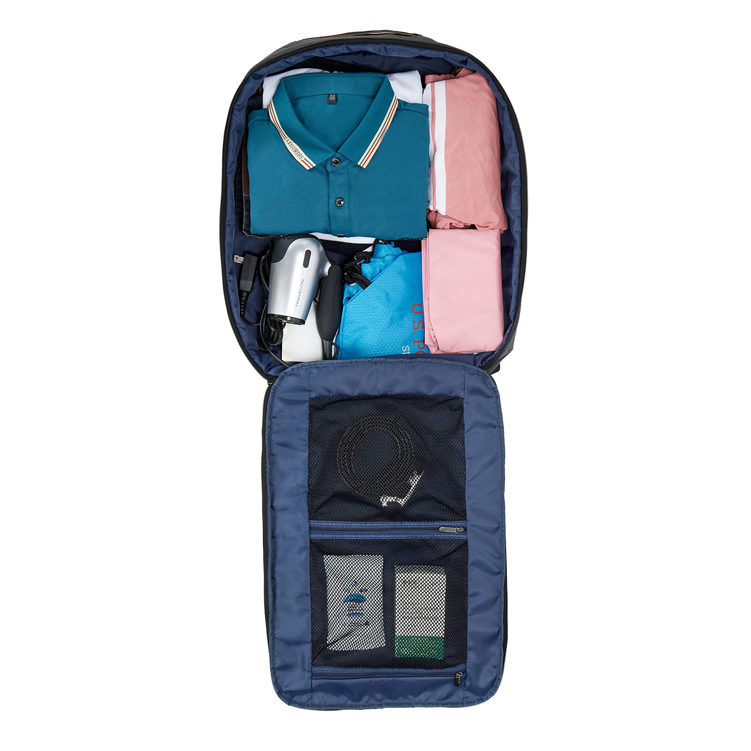 Travelon Transit Carry-On Backpack, Slate, One Size