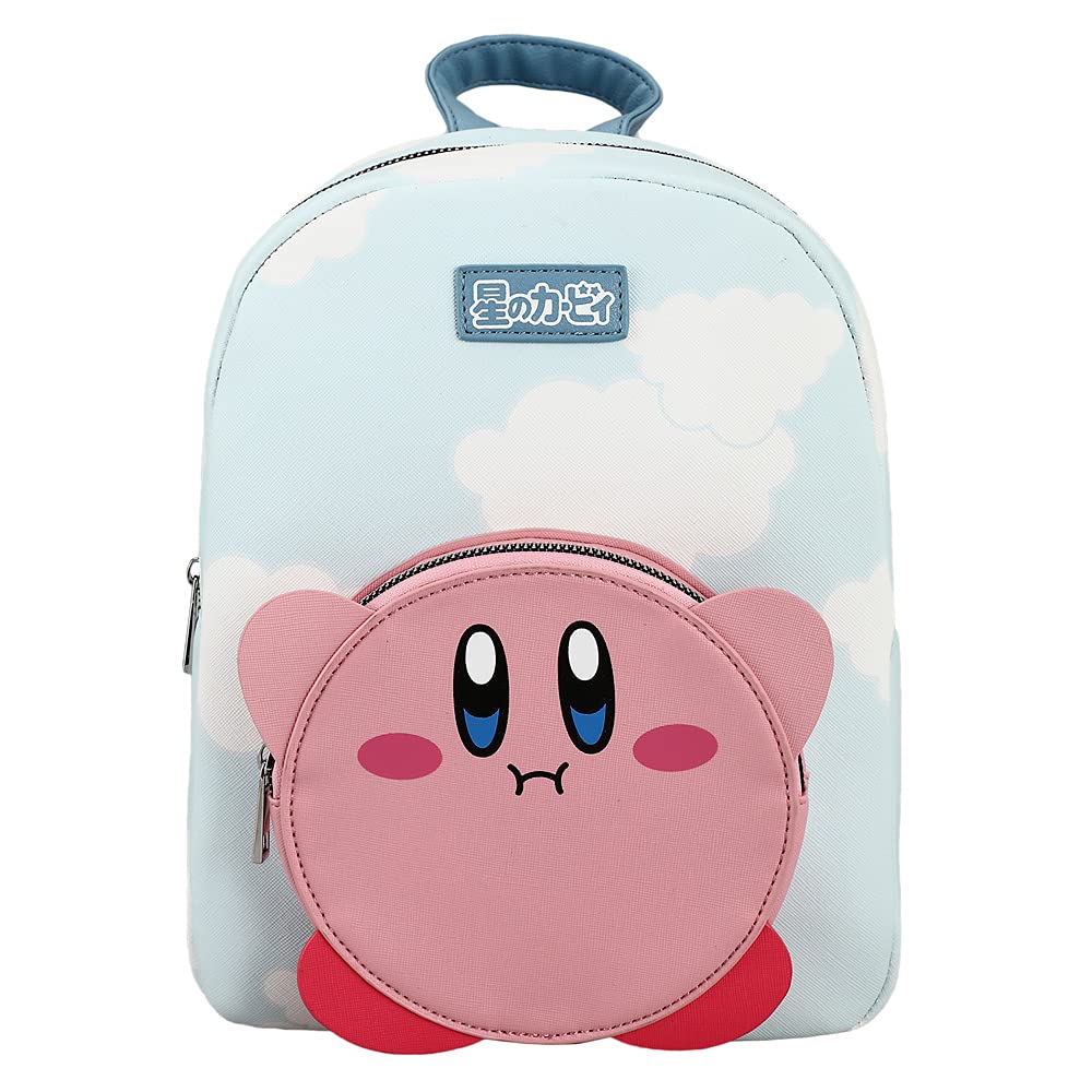 Kirby Cloud All Over Print Mini Backpack with Pocket