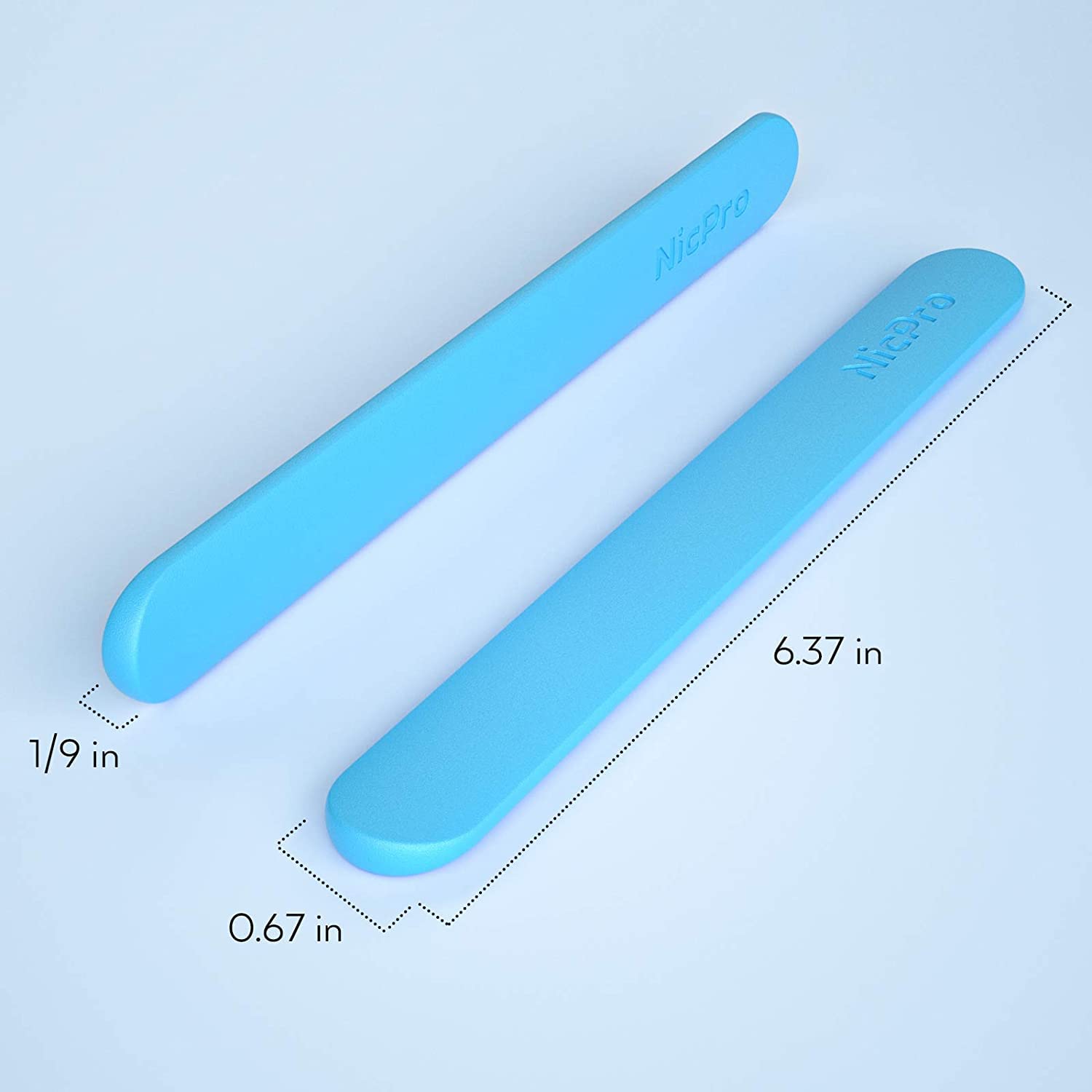 Nicpro Silicone Stir Sticks Kit, 2 PCS Silicone Resin Popsicle Sticks & 2 PCS Silicone Spatula Scraper for Mixing Resin, Wax, Paint, Epoxy, DIY Crafts