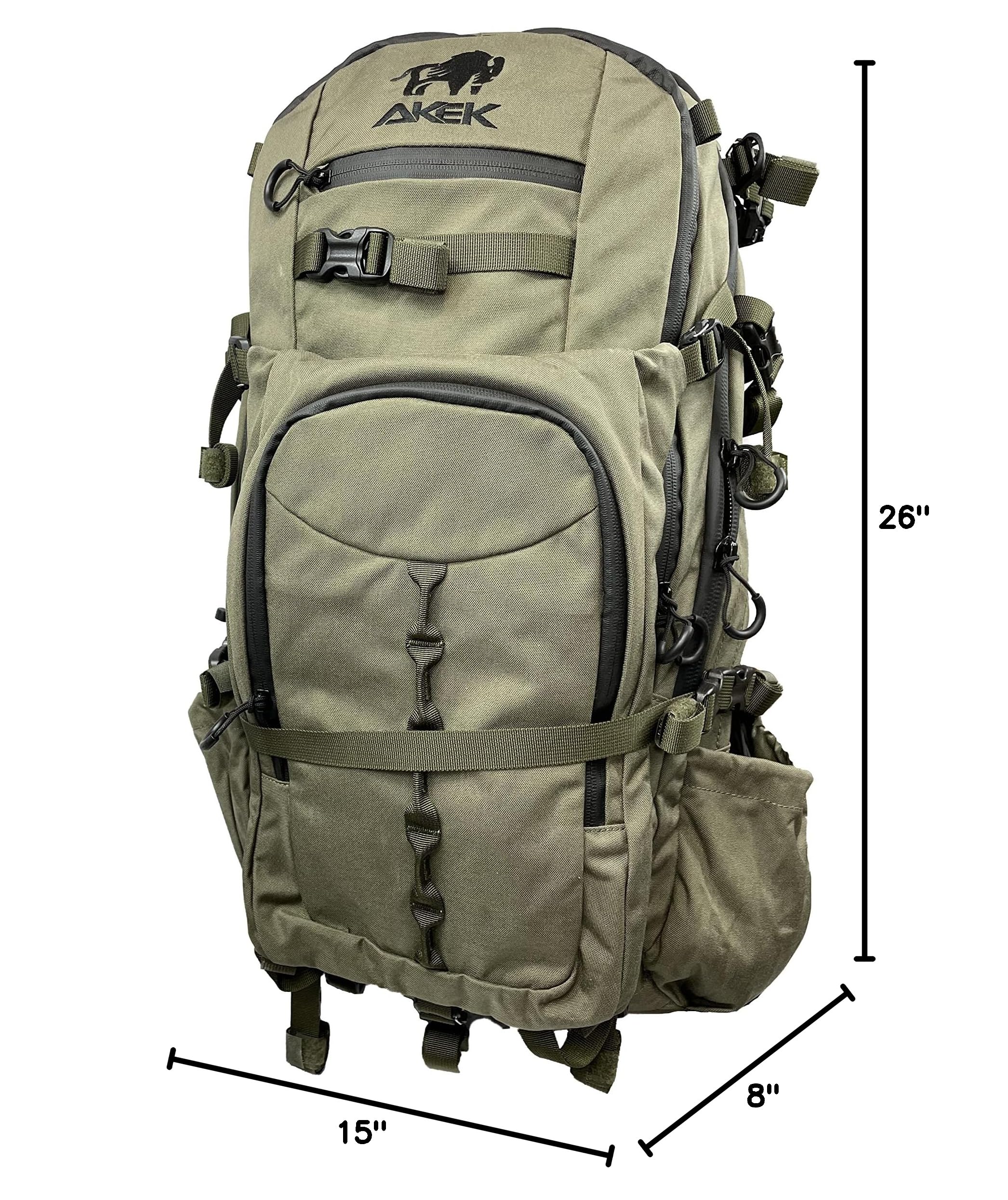 AKEK ALPHA 3200 Hunting / Hiking backpack, Green