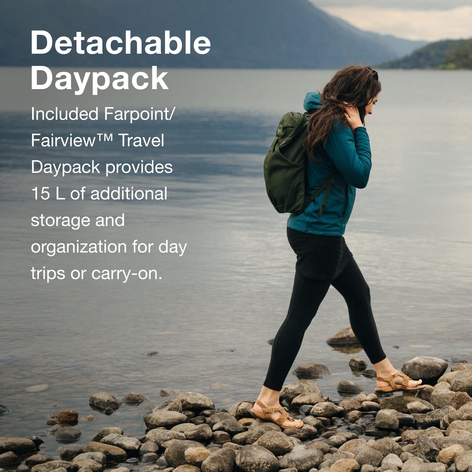 Osprey Fairview 70 Travel Backpack, Multi, O/S