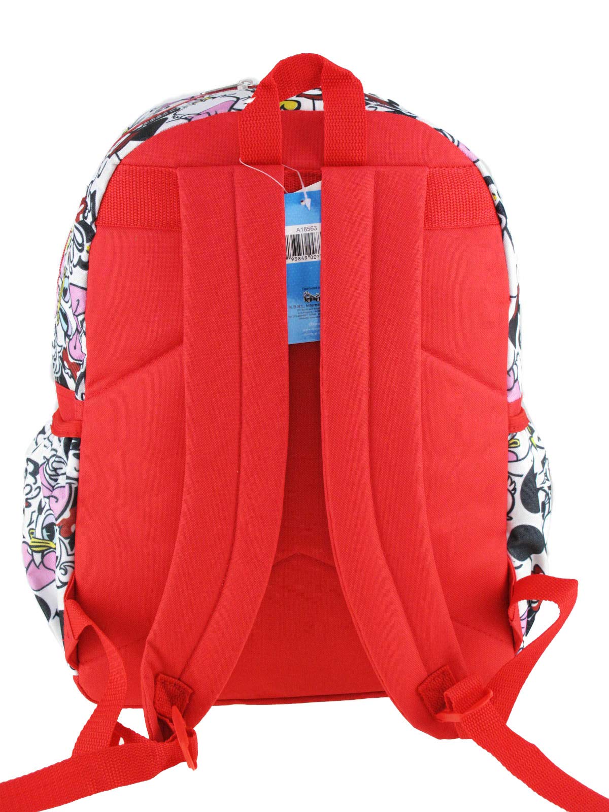 Minnie Mouse and Friends 16 inch All Over Print Deluxe Backpack With Laptop Compartment