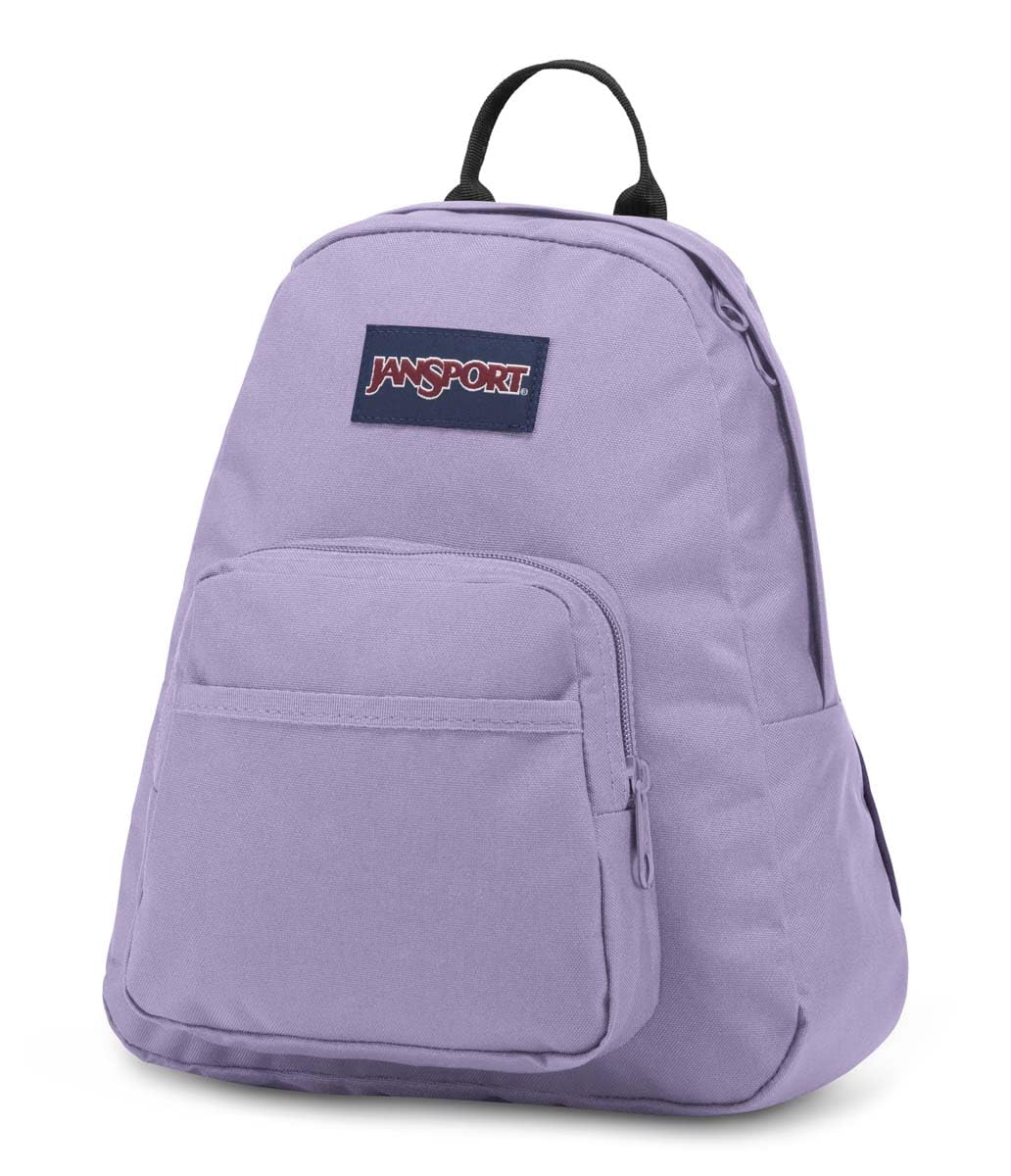 JanSport Half Pint Mini Backpack - Ideal Day Bag for Travel, Pastel Lilac