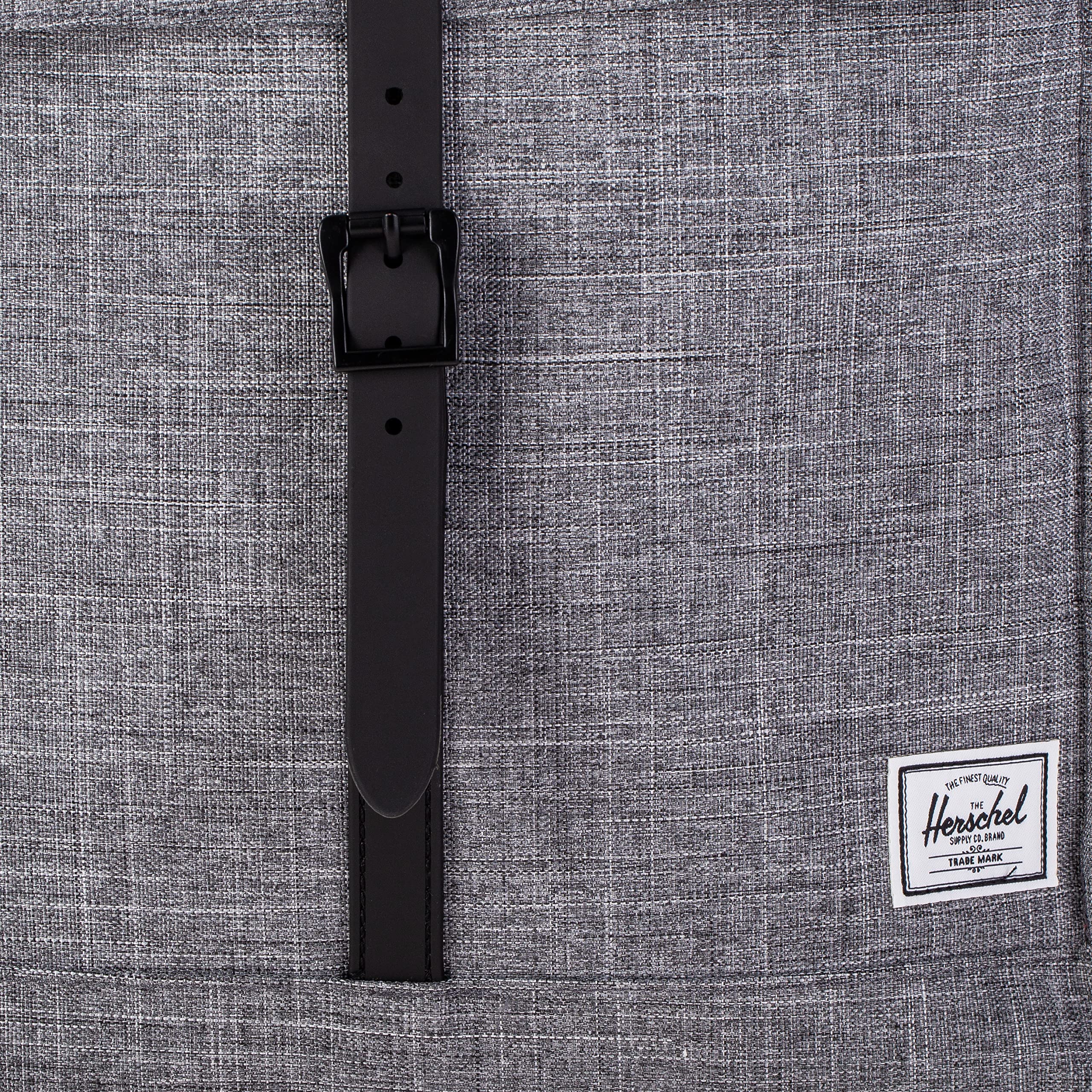 Herschel Supply Co. City Mid-Volume Raven Crosshatch One Size