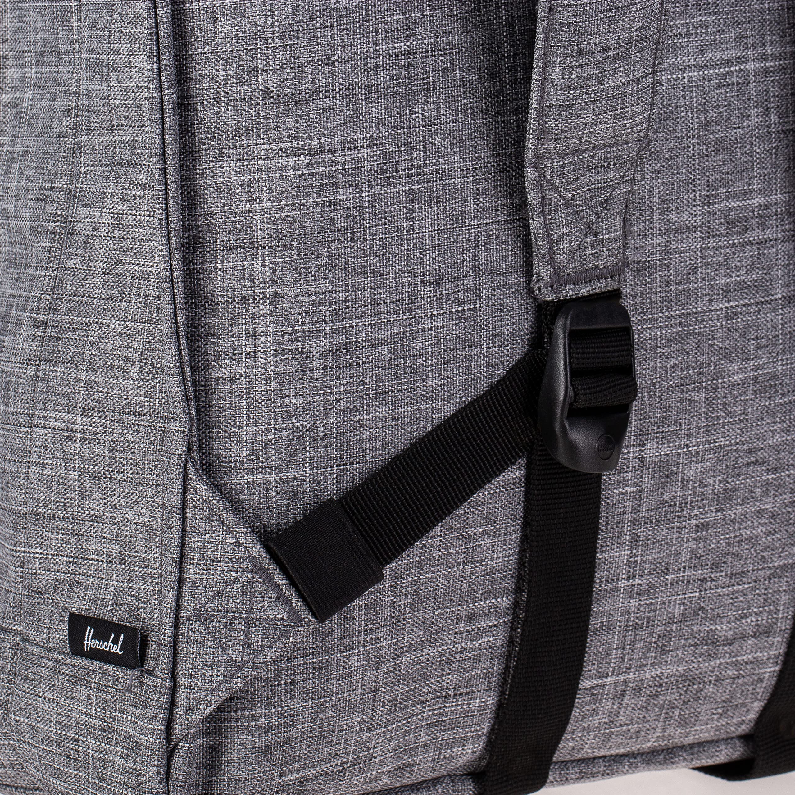 Herschel Supply Co. City Mid-Volume Raven Crosshatch One Size